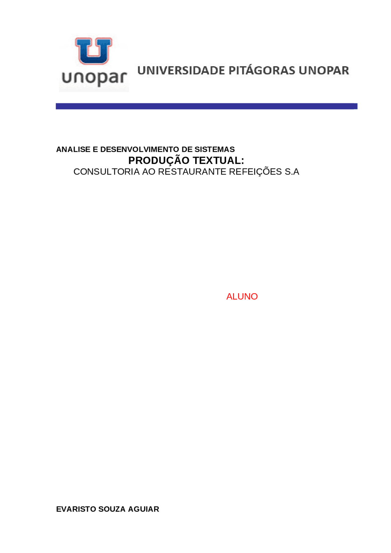 Portifólio Ads Primeiro Semestre Docsity