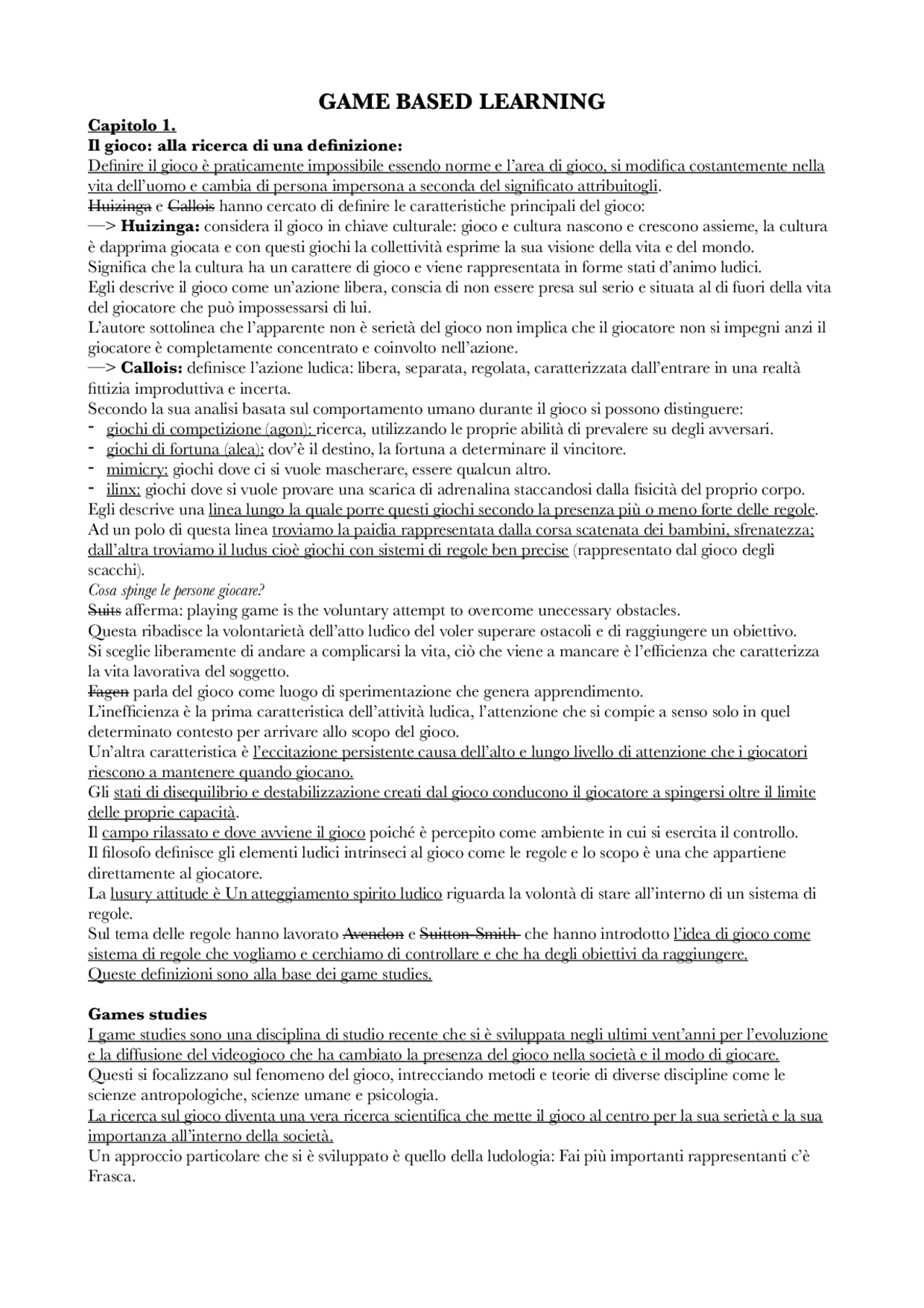 Game Based Learning Di Romina Nesti Docsity