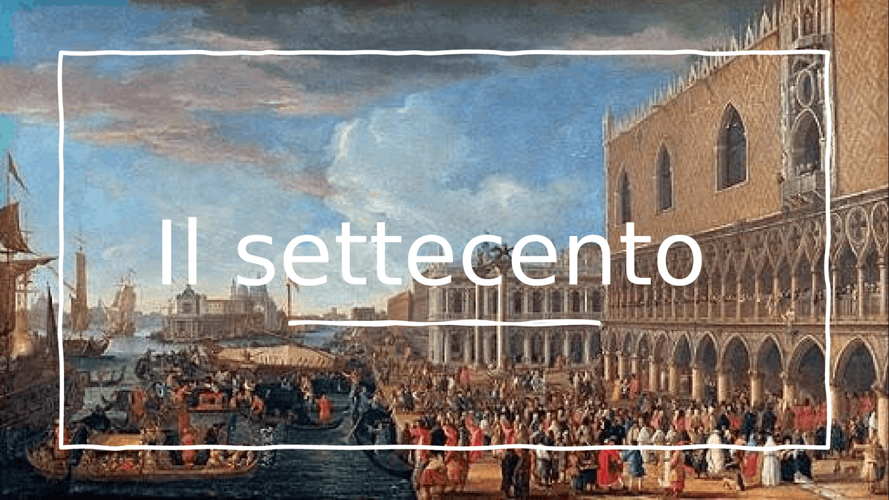 Il settecento e l'illuminismo - Docsity