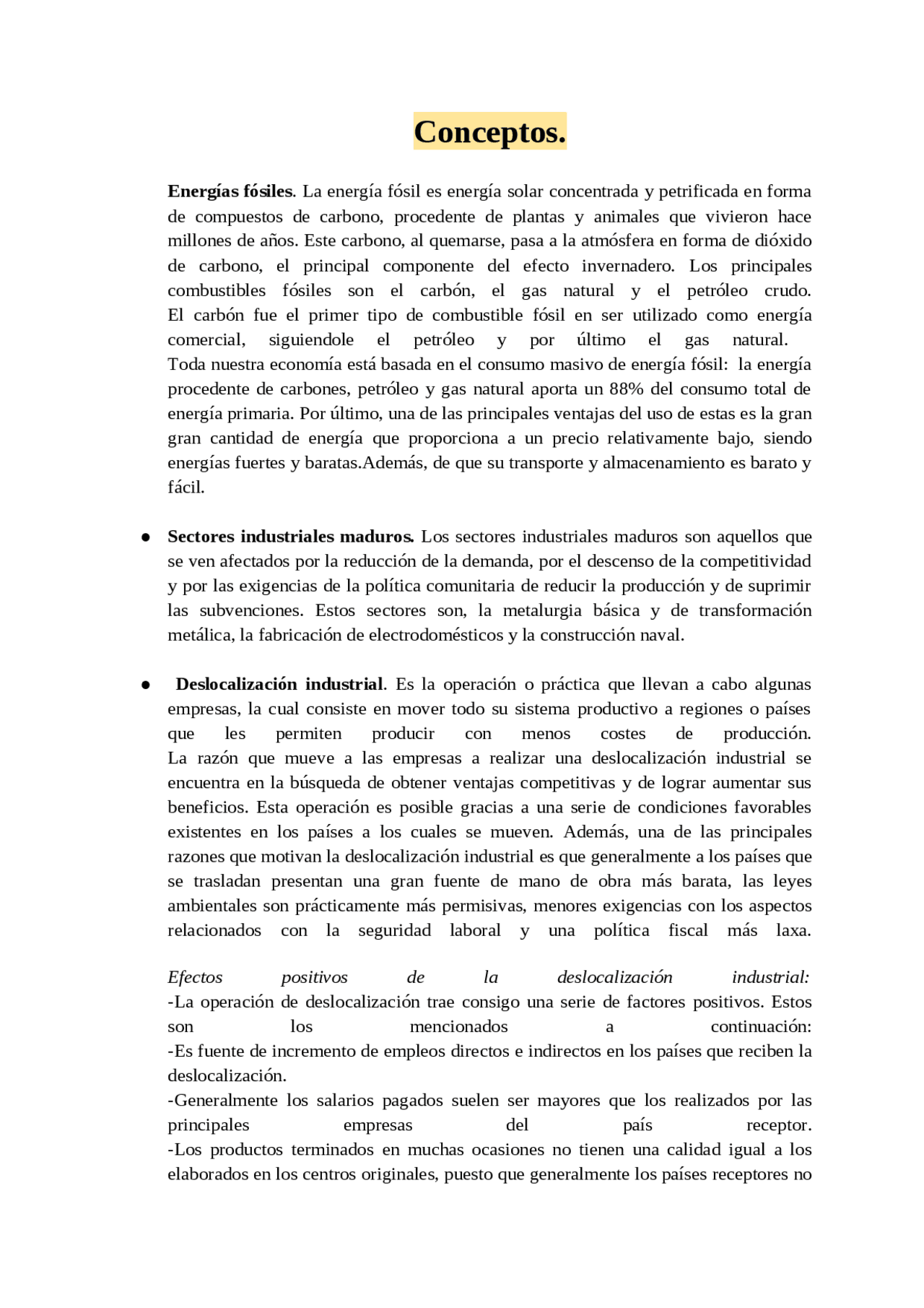 Paisaje Energía Renovable Apuntes De Geografía Docsity