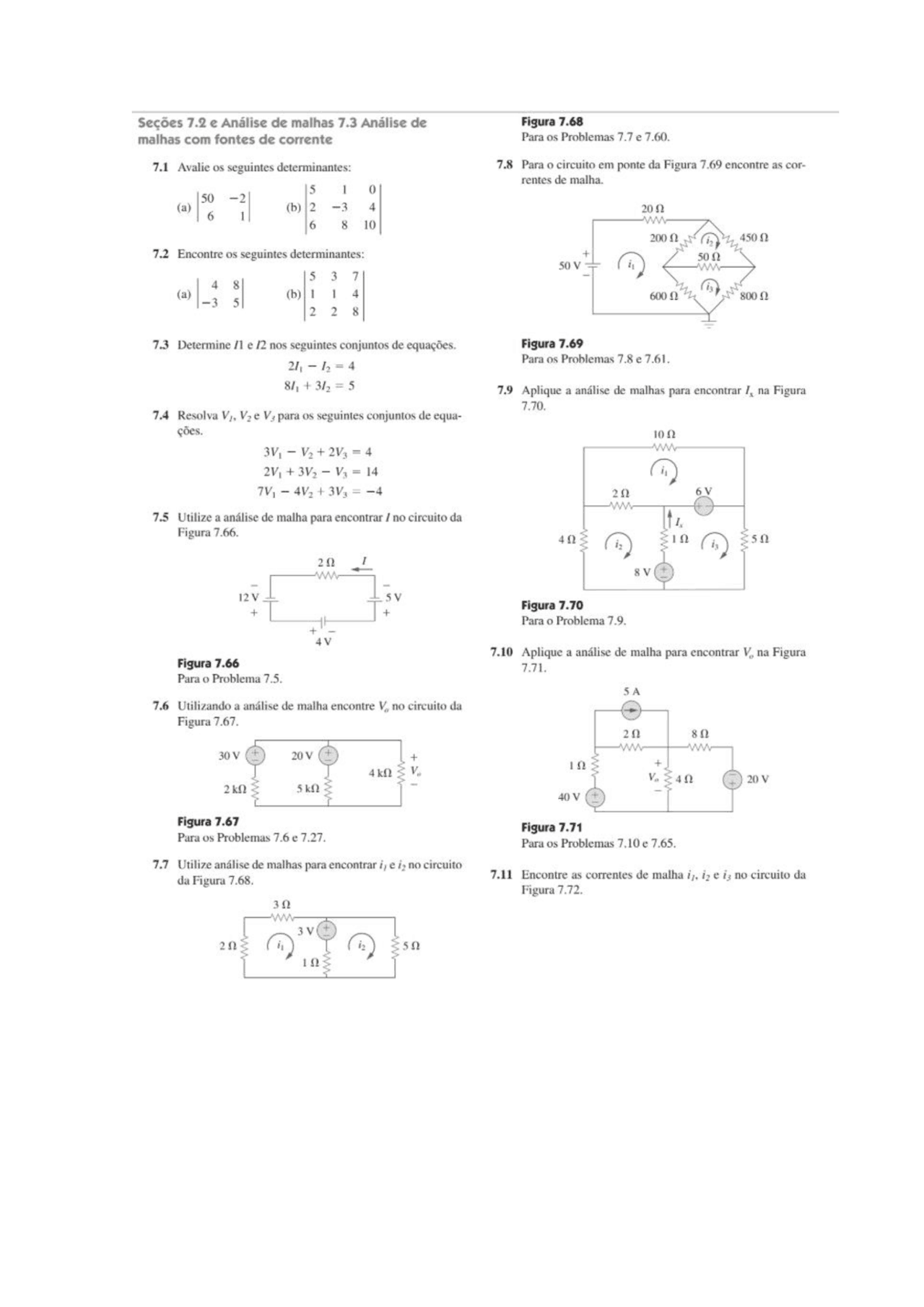 Lista De Exercicio De Circuito 1 Docsity