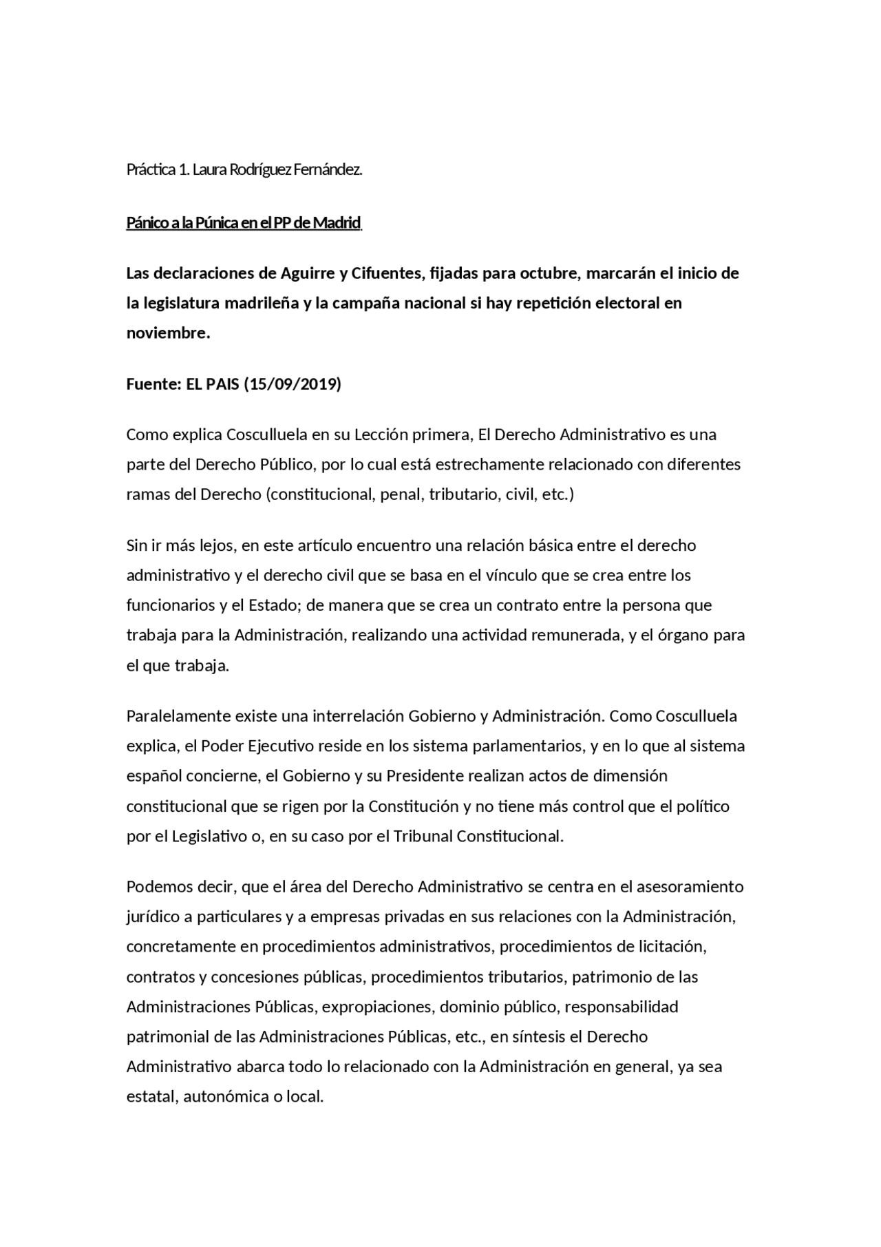 Practica 1 adminsitrativo pignatelli - Docsity