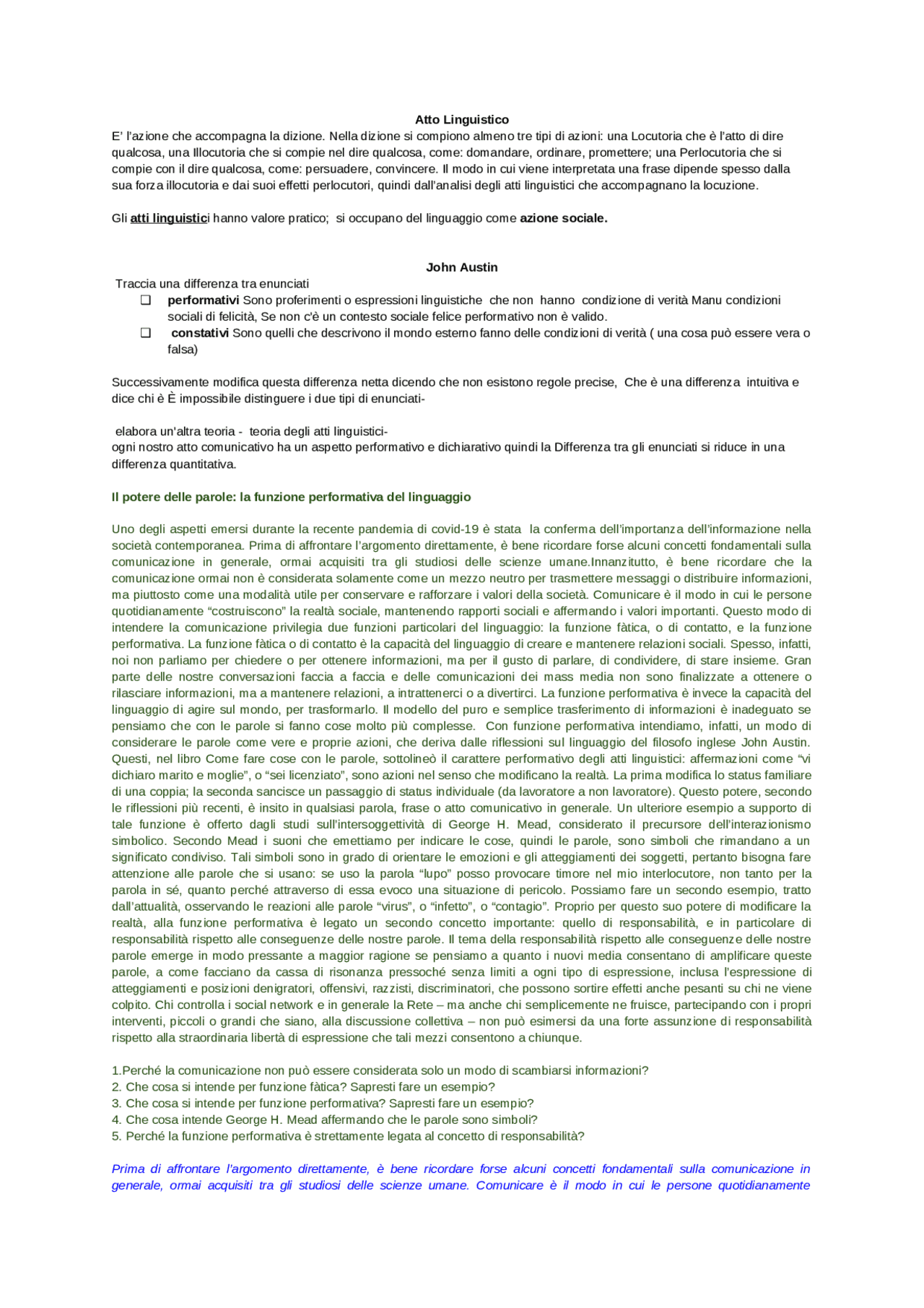 Comunicazione Di Massa Docsity