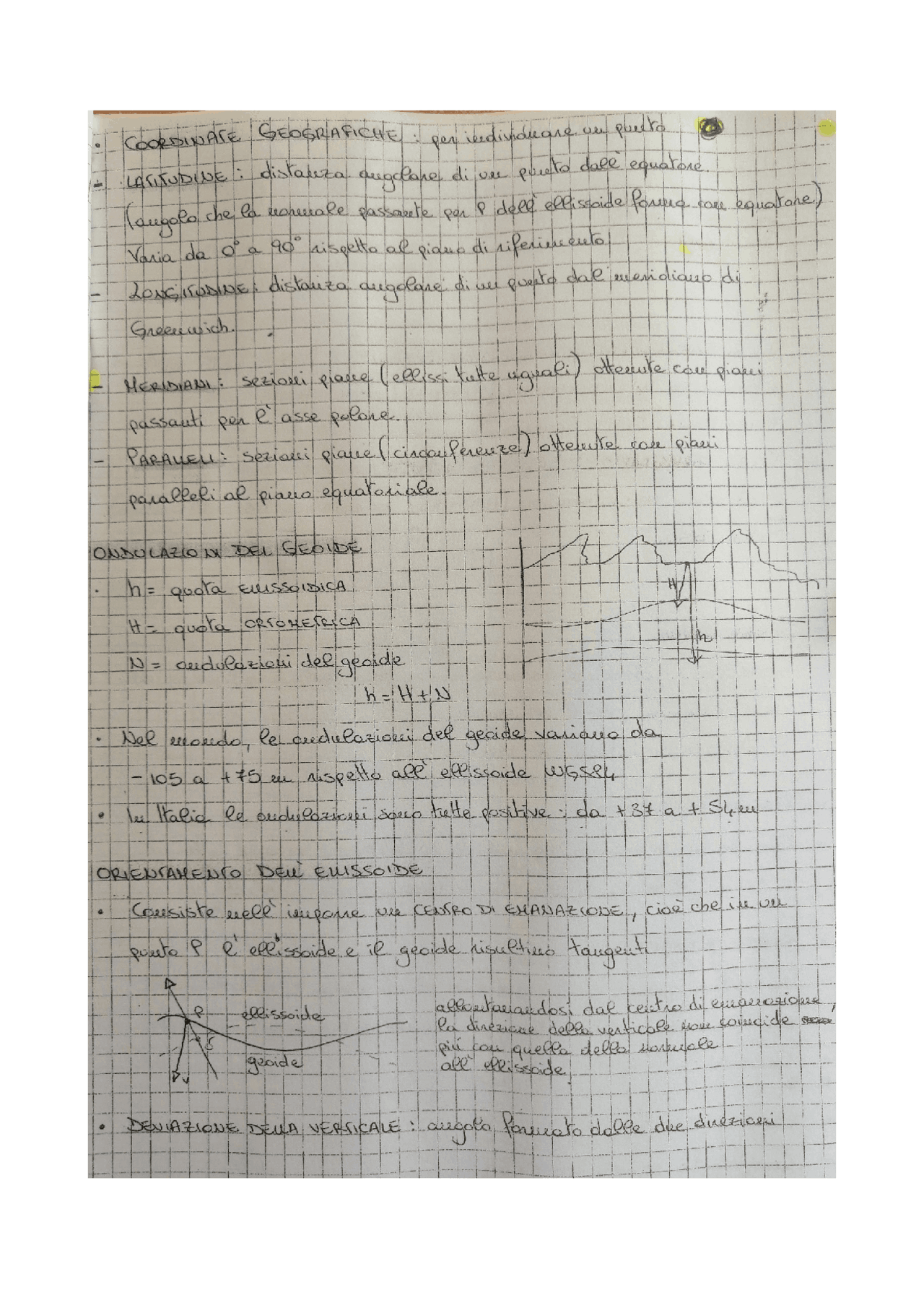 Appunti Di Geomatica Docsity