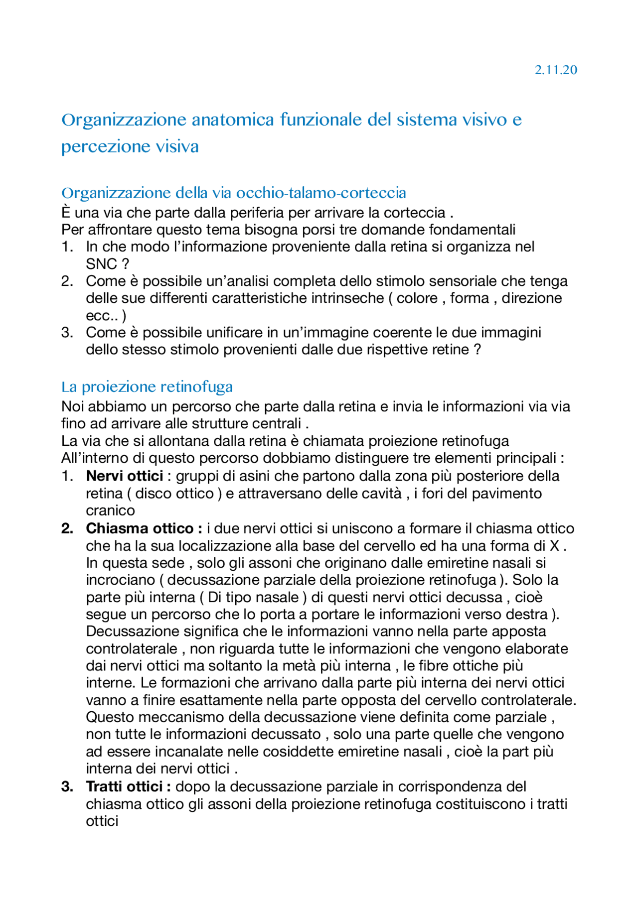 Psicofisiologia E Neuroscienze Cognitive Docsity