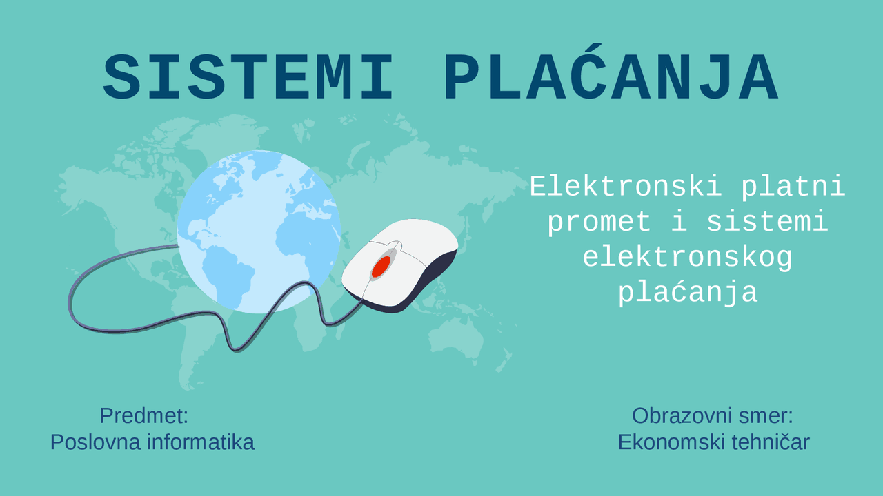 Sistemi elektronskog poslovanja prezentacija | Slajdovi' predlog ...
