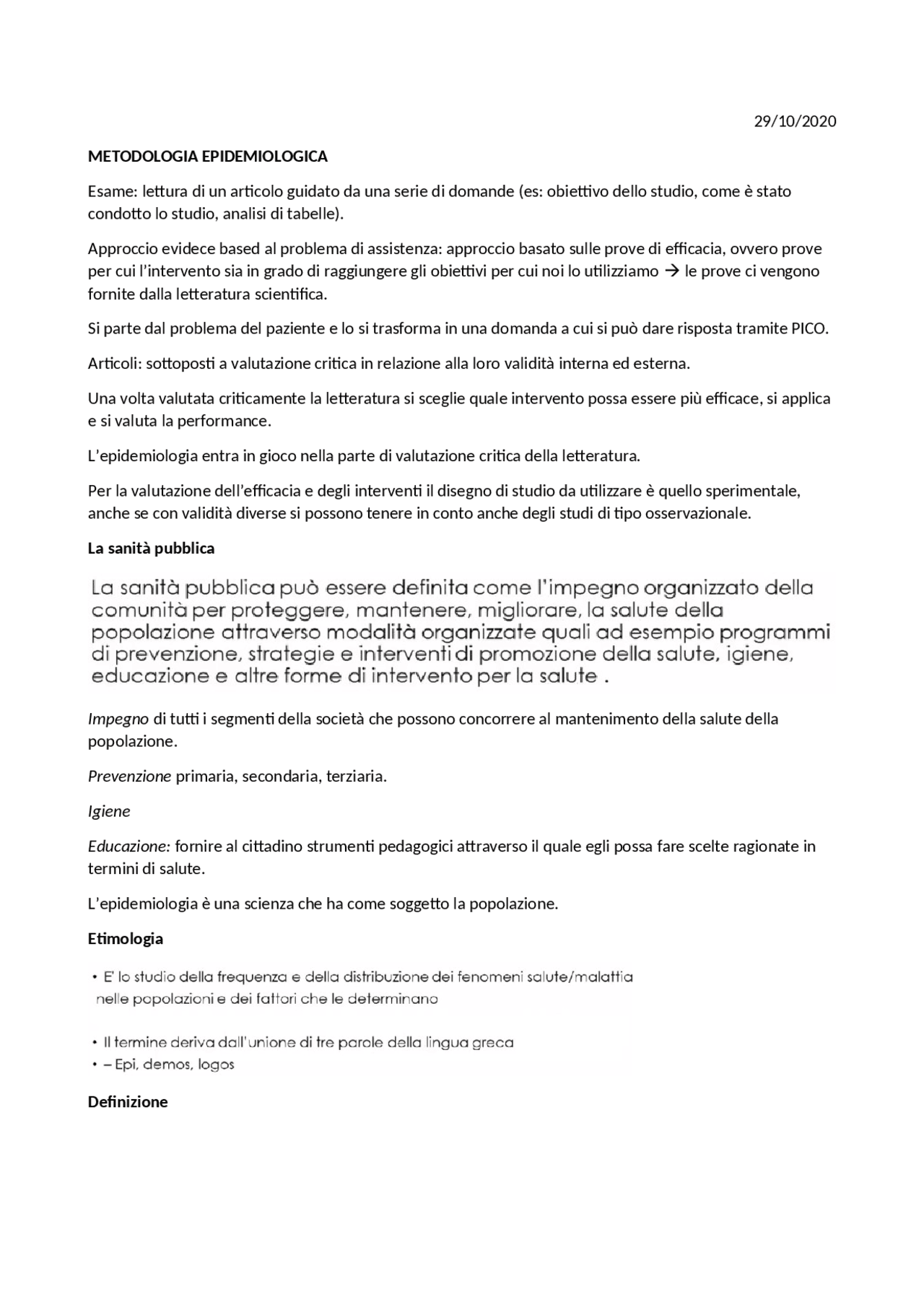 Informa Metodologia Docsity