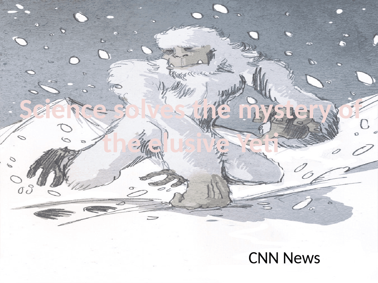 Science solves the mystery of the elusive Yeti - Docsity