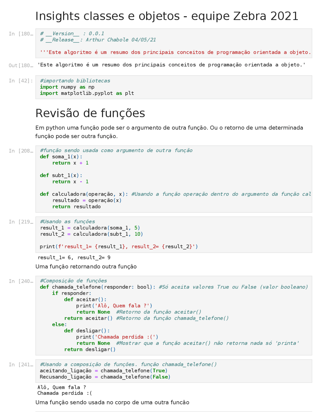 Introdução a programação orientada a objeto em python | Resumos ...