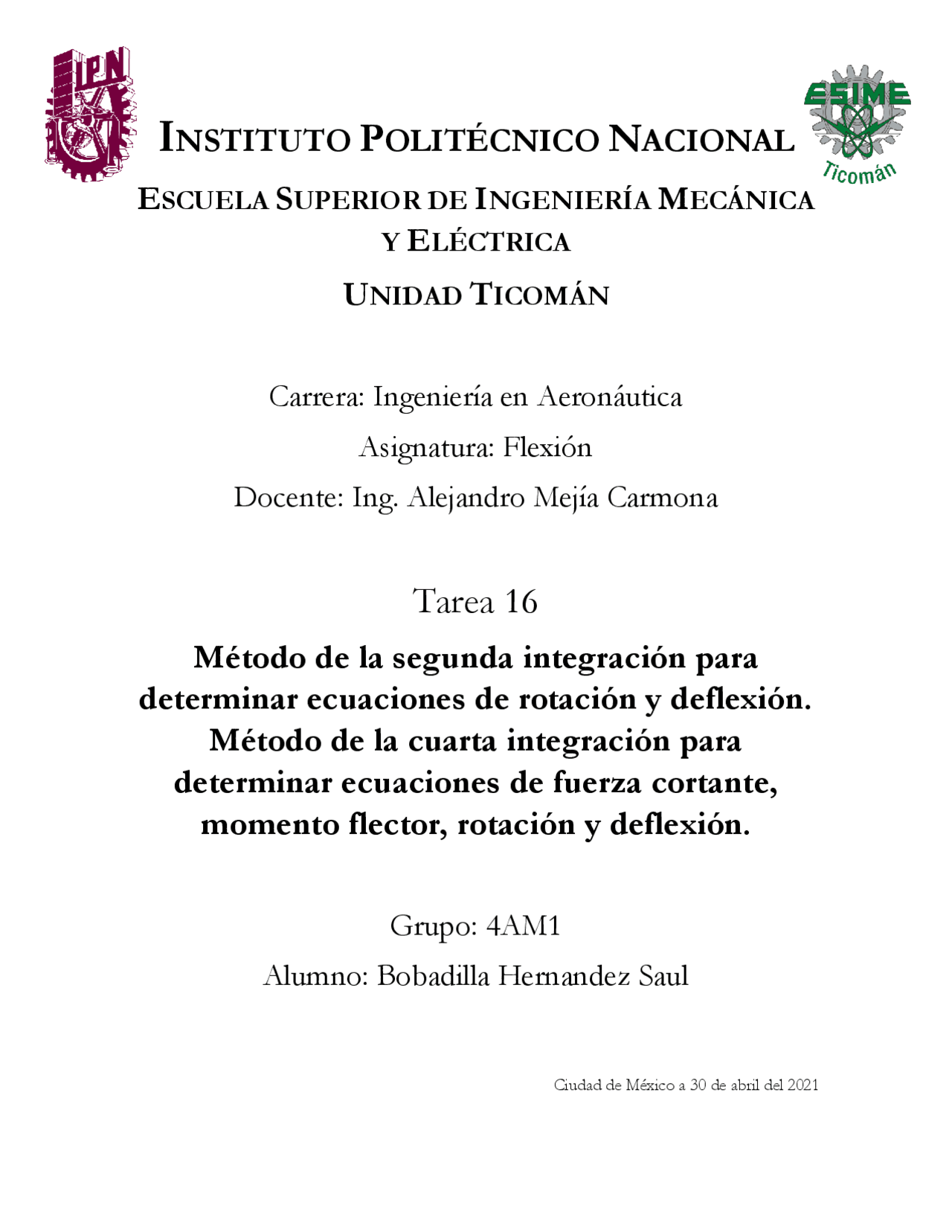 Método 2da Y 4ta Integración Docsity