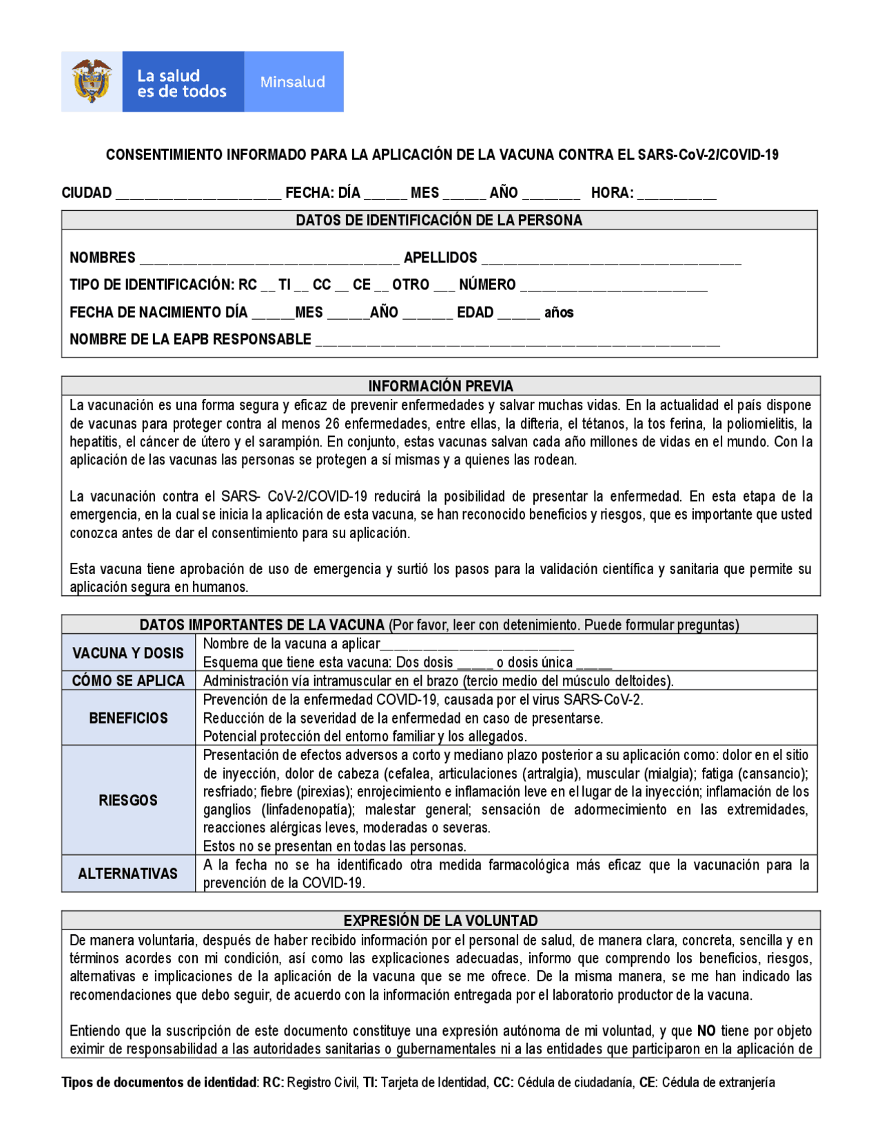 Consentimiento Informado Consentimiento Informado Docsity