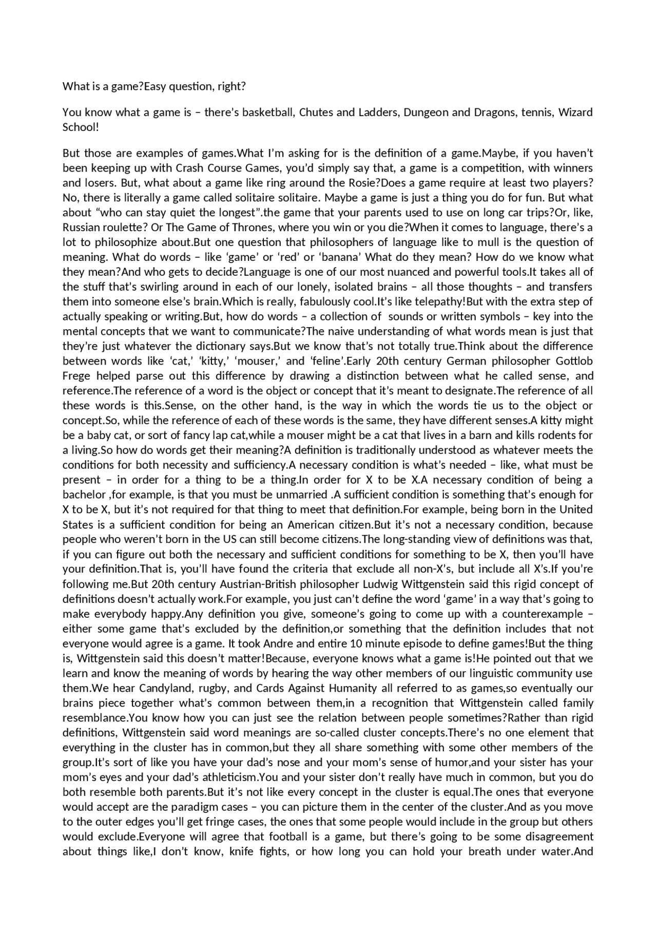 Wittgenstein E La Sua Filosofia Docsity