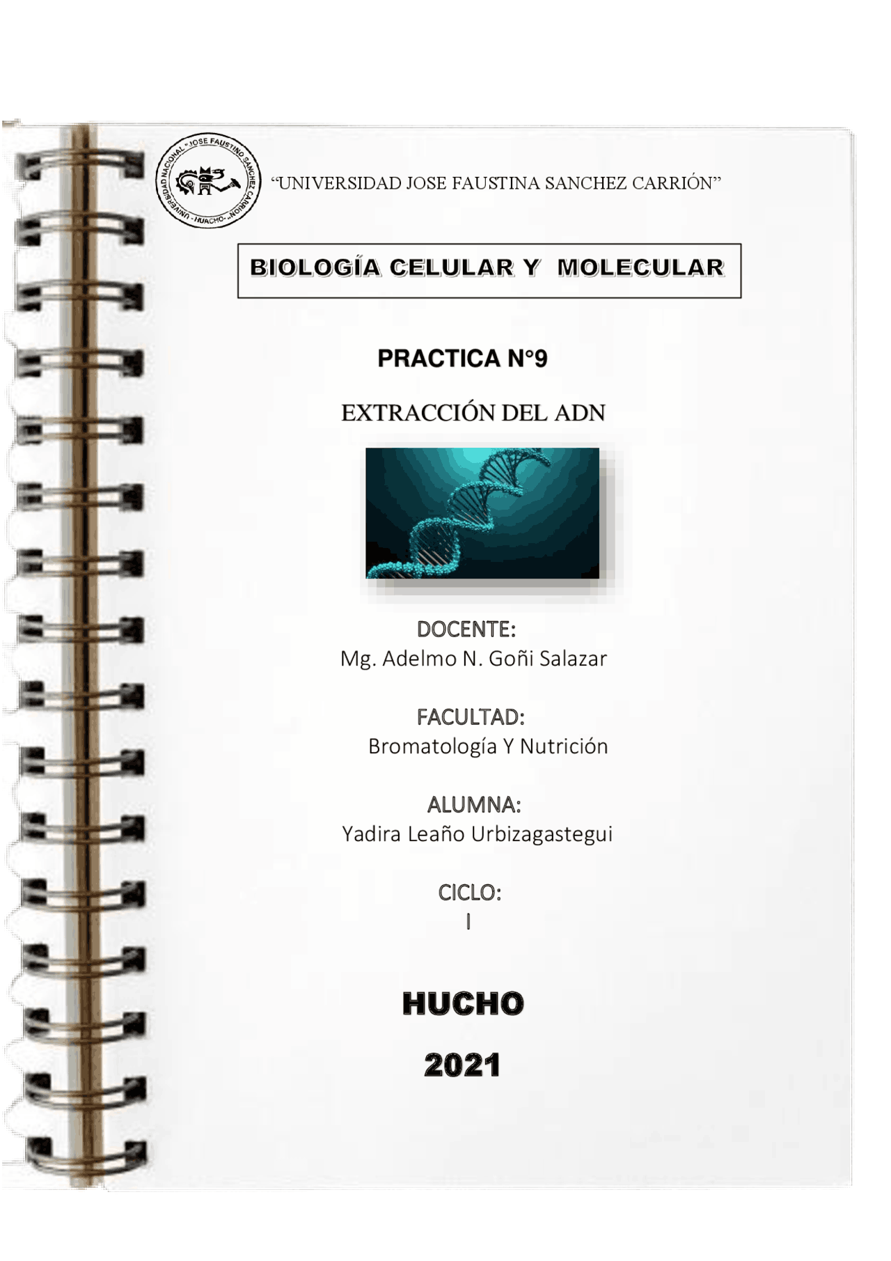 Practica ExtracciÓn Del Adn Docsity