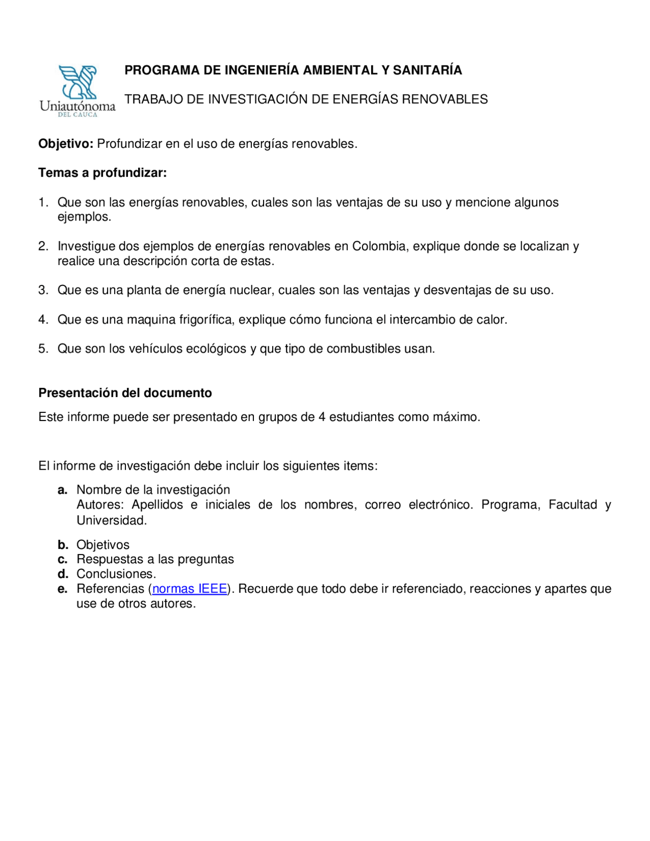 Las Energías Renovables Docsity