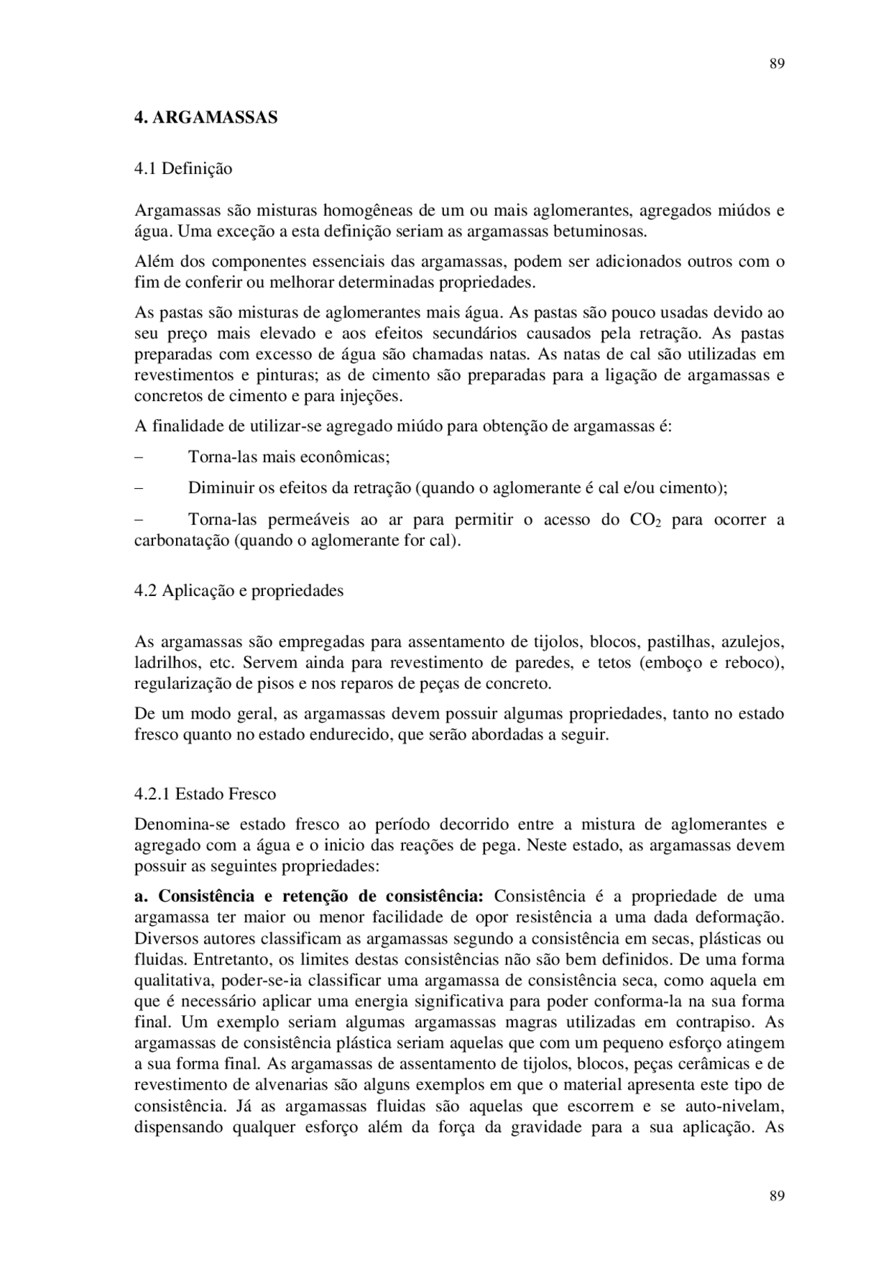 Apostila De Argamassa Docsity