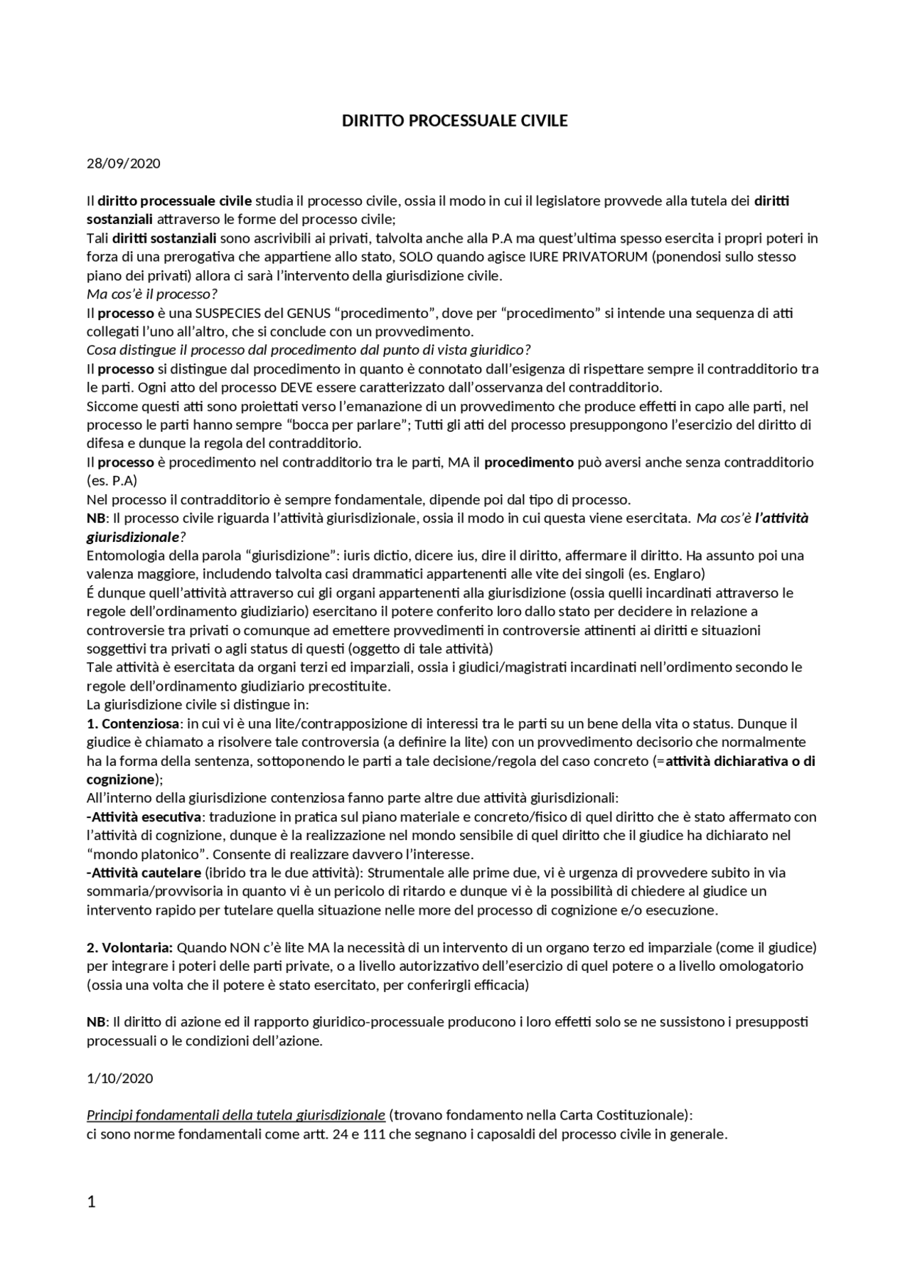 Sbobine Diritto Processuale Civile I Modulo Sbobinature Di Diritto