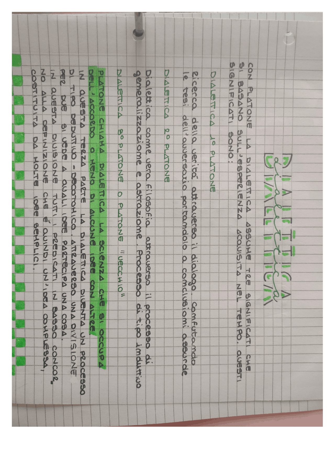 Dialettica Di Platone Docsity