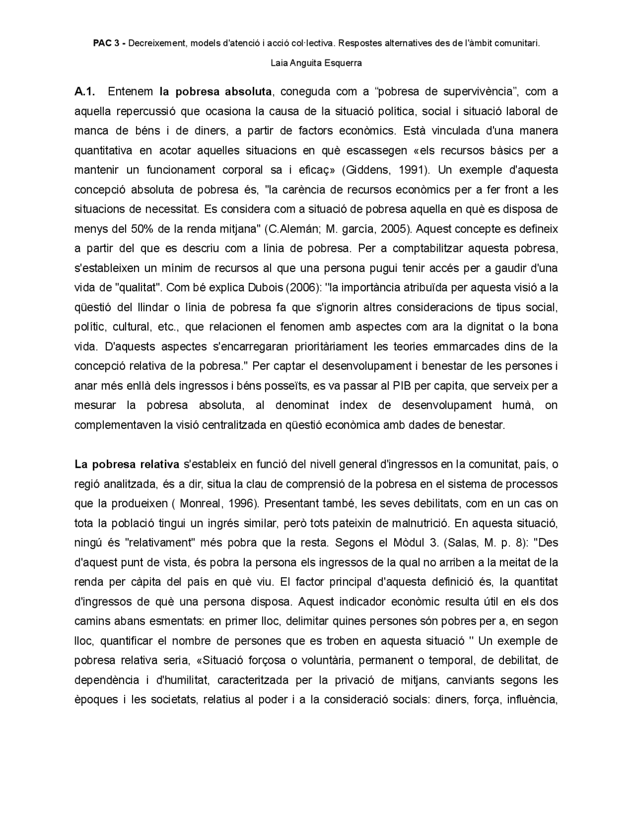 Pac 3 Serveis Socials Docsity