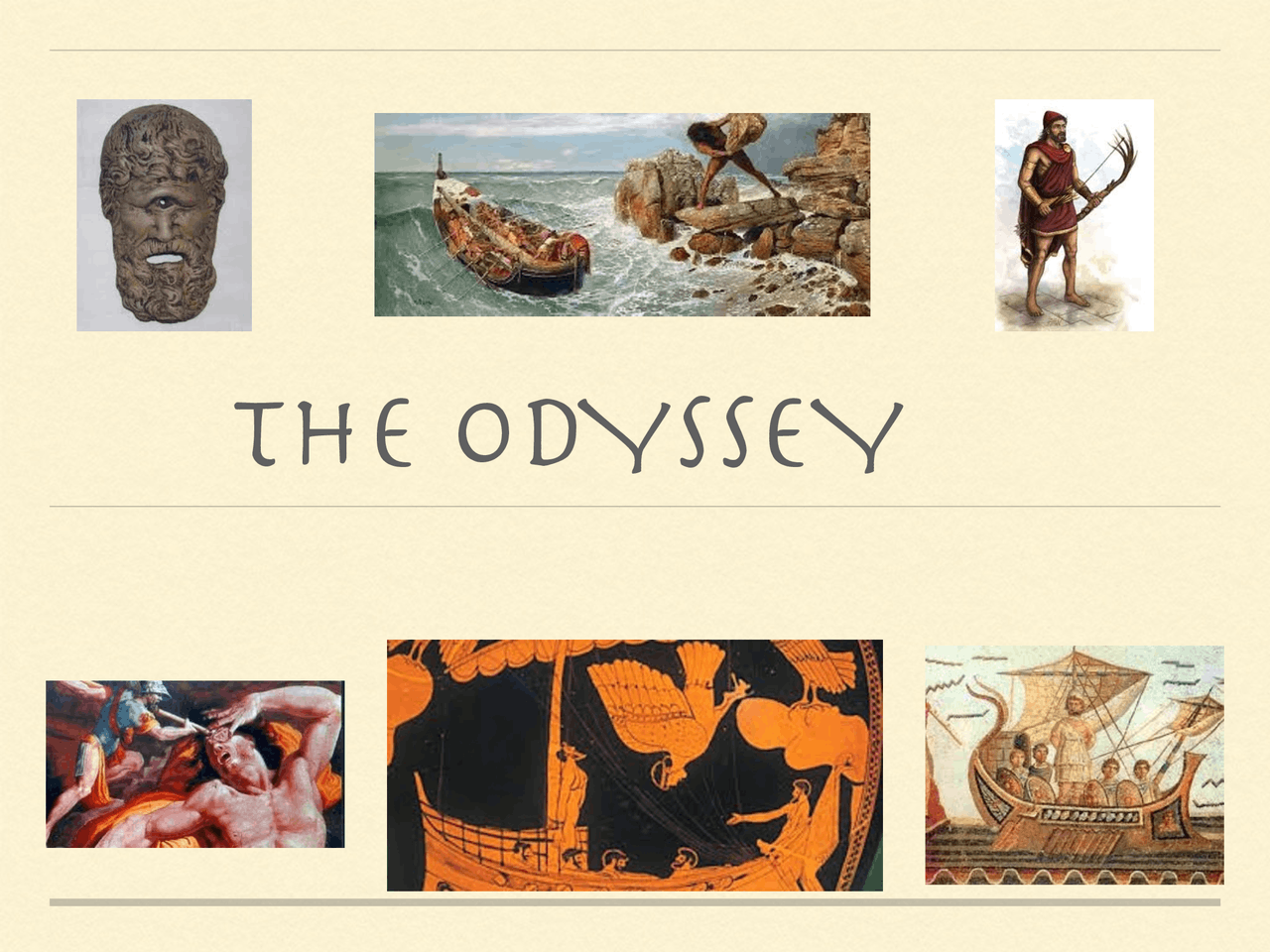 The journey of Odysseus powerpoint - Docsity