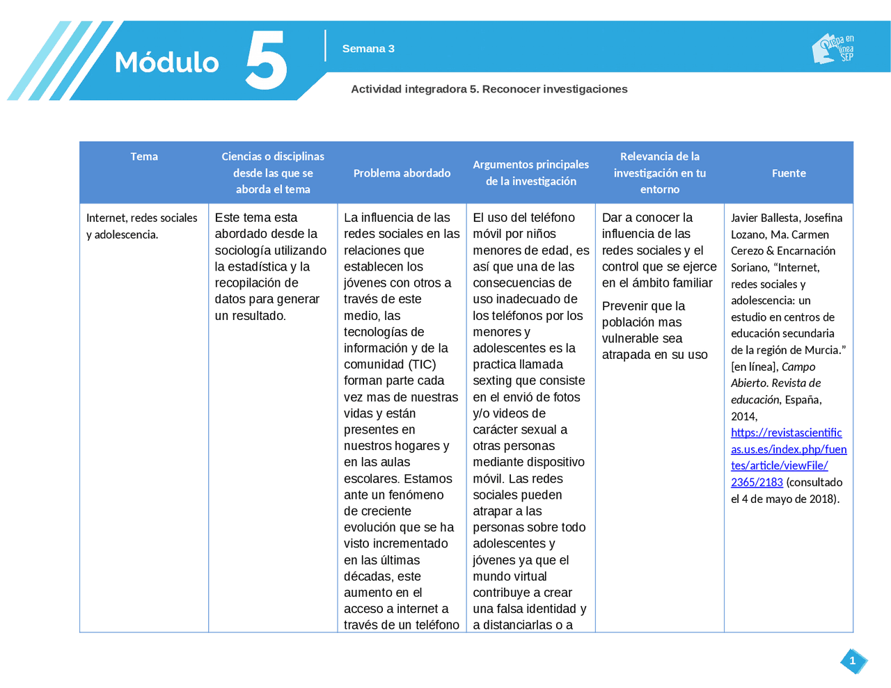 Actividad Integradora Docsity