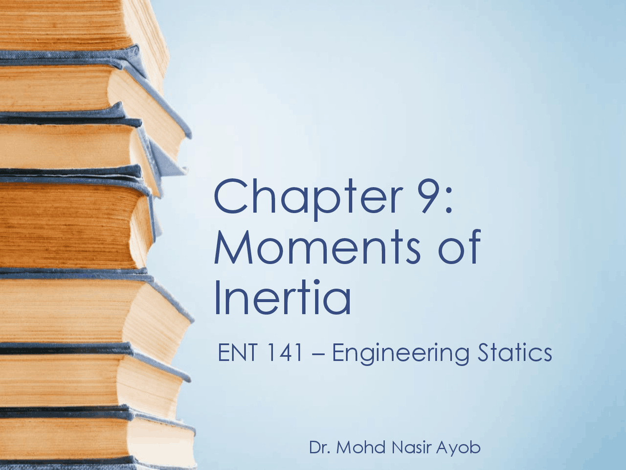 Engineering Statics [Moment of Inertia] short notes | Exercises ...
