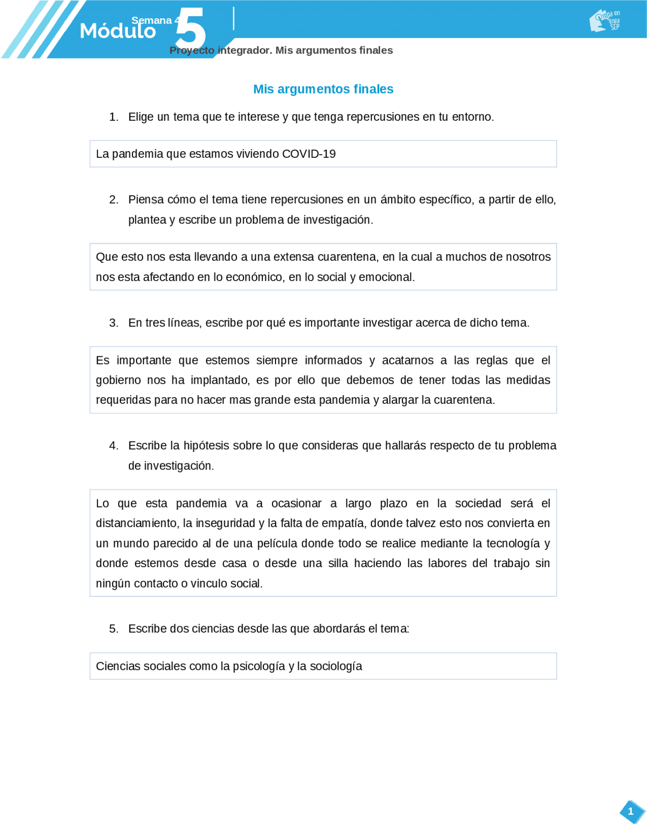 Proyecto Integrador Docsity