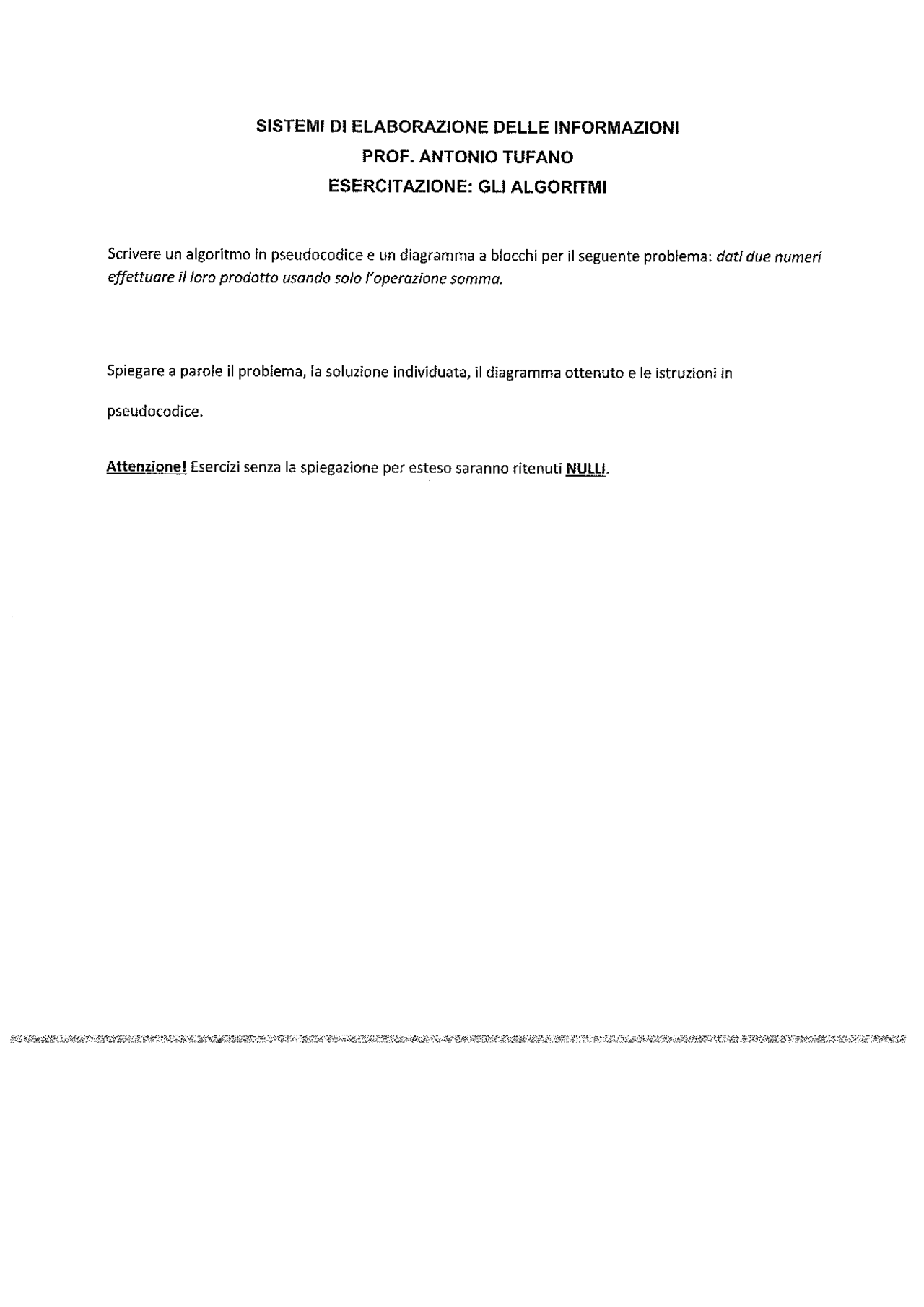 Elaborato 1 Sistemi Di Elaborazione Delle Informazioni Docsity