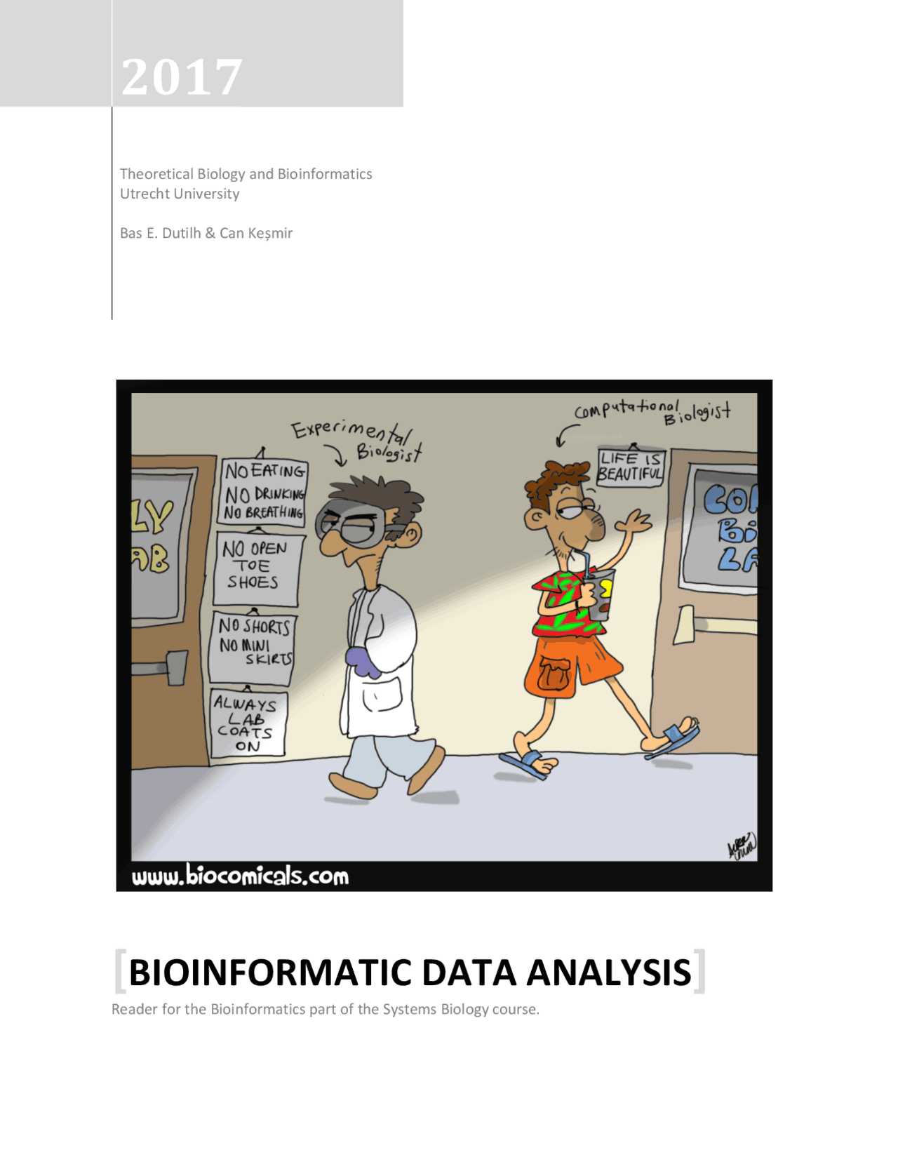 Theoretical Biology and Bioinformatics: Reader - Docsity