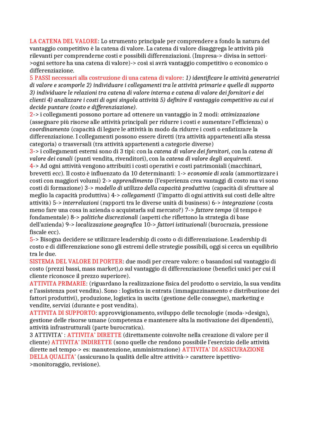 Riaasunti Slide Marketing Docsity