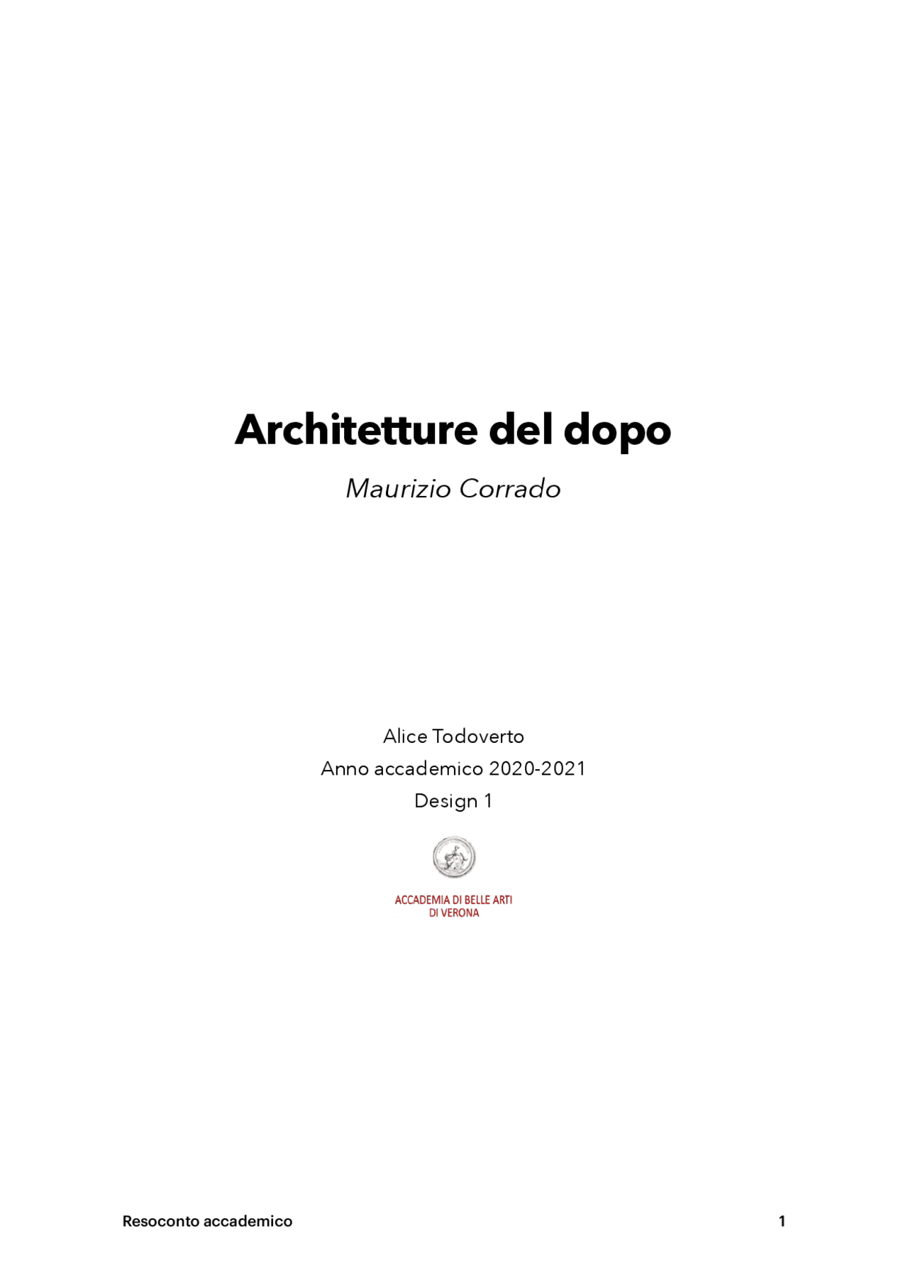 Esercizio Archi 1111 Docsity