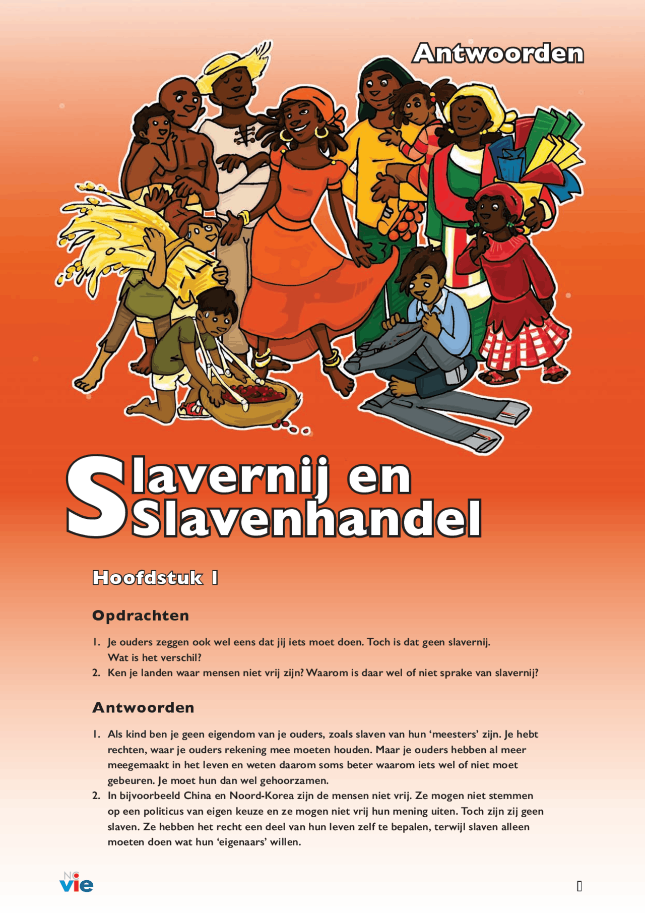 Slavernij en Slavenhandel: opdrachten en antwoorden | Exercices ...