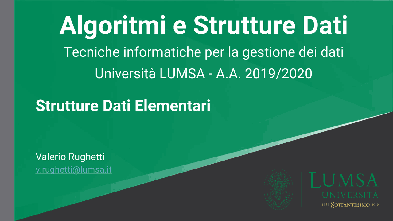 Strutture Dati Algoritmi Appunti Di Algoritmi E Strutture Di Dati