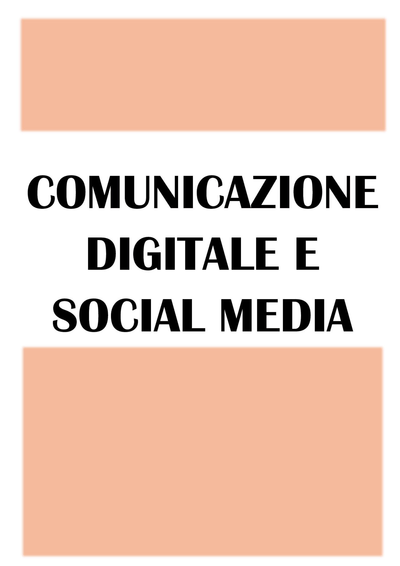 Comunicazione Digitale Docsity