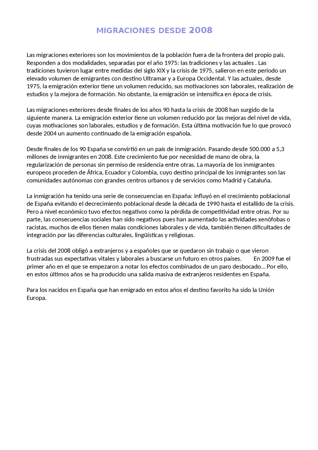 GeografÍa Apuntes 2 Bachillerato Docsity