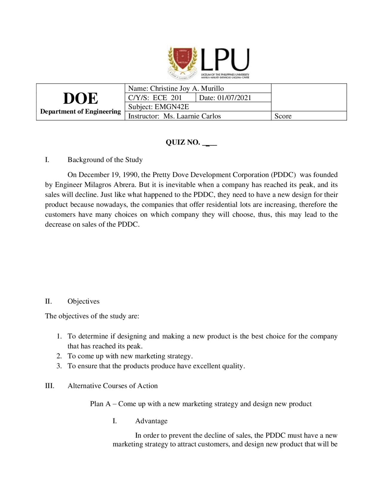 Final Period Assignment Docsity