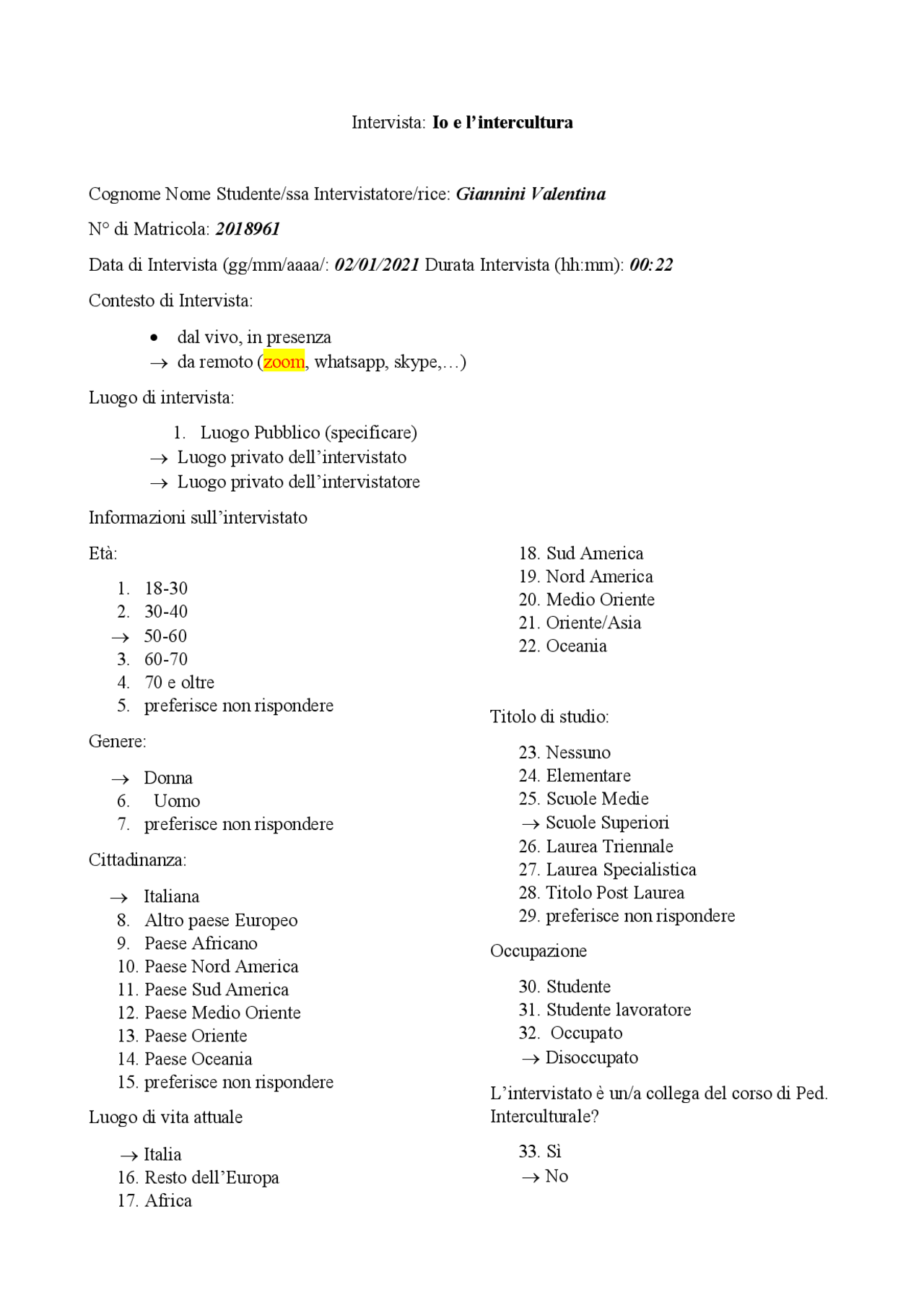 Step 2 Ius Pedagogia Interculturale Docsity