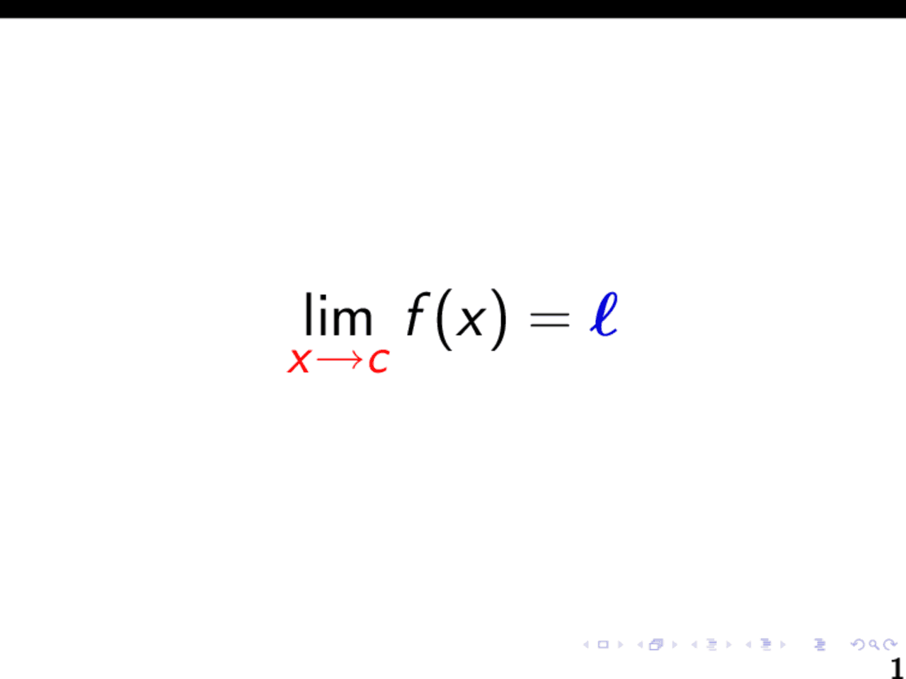 Definizione di limite - Docsity