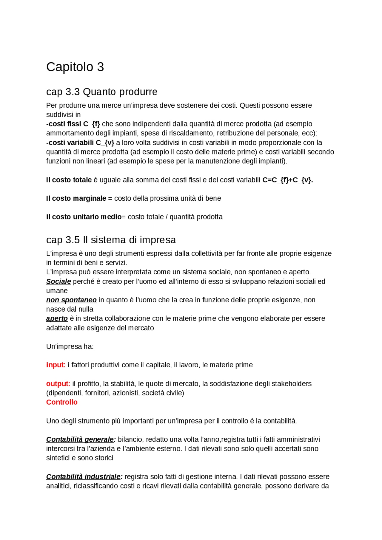 Programma 5 Anno Gestione E Progetti Docsity