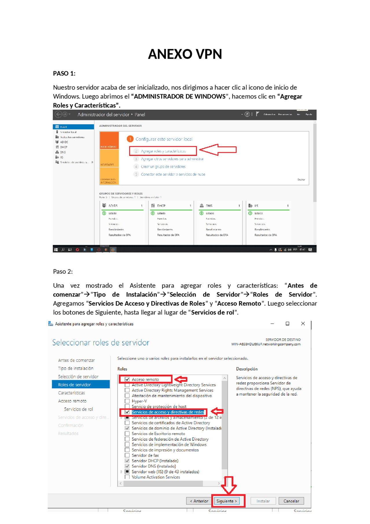 Configuracion De Vpn Windows Server 2016 Docsity