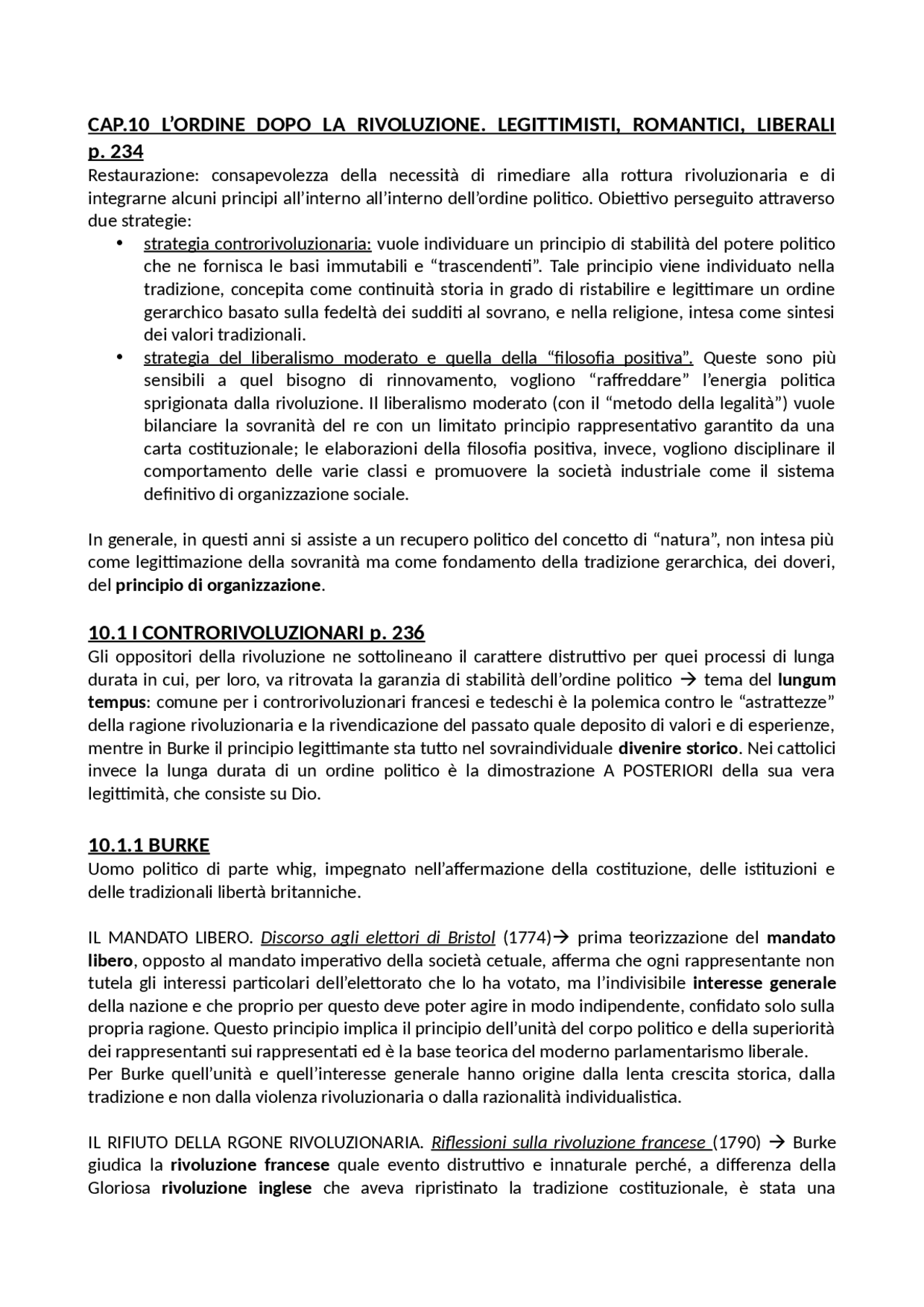 Riassunto Dottrine Politiche Docsity