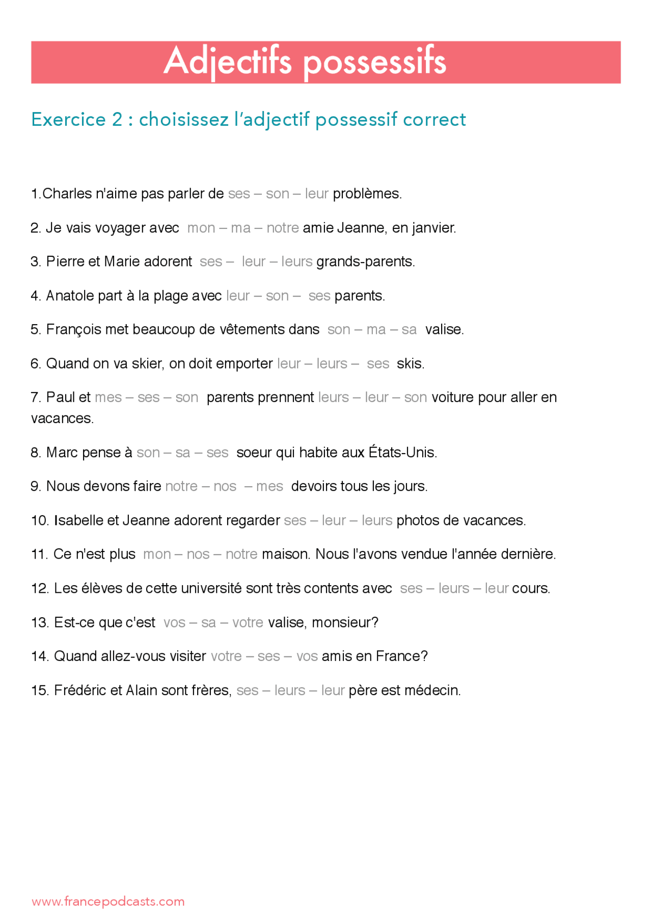 Lectures Françaises Docsity