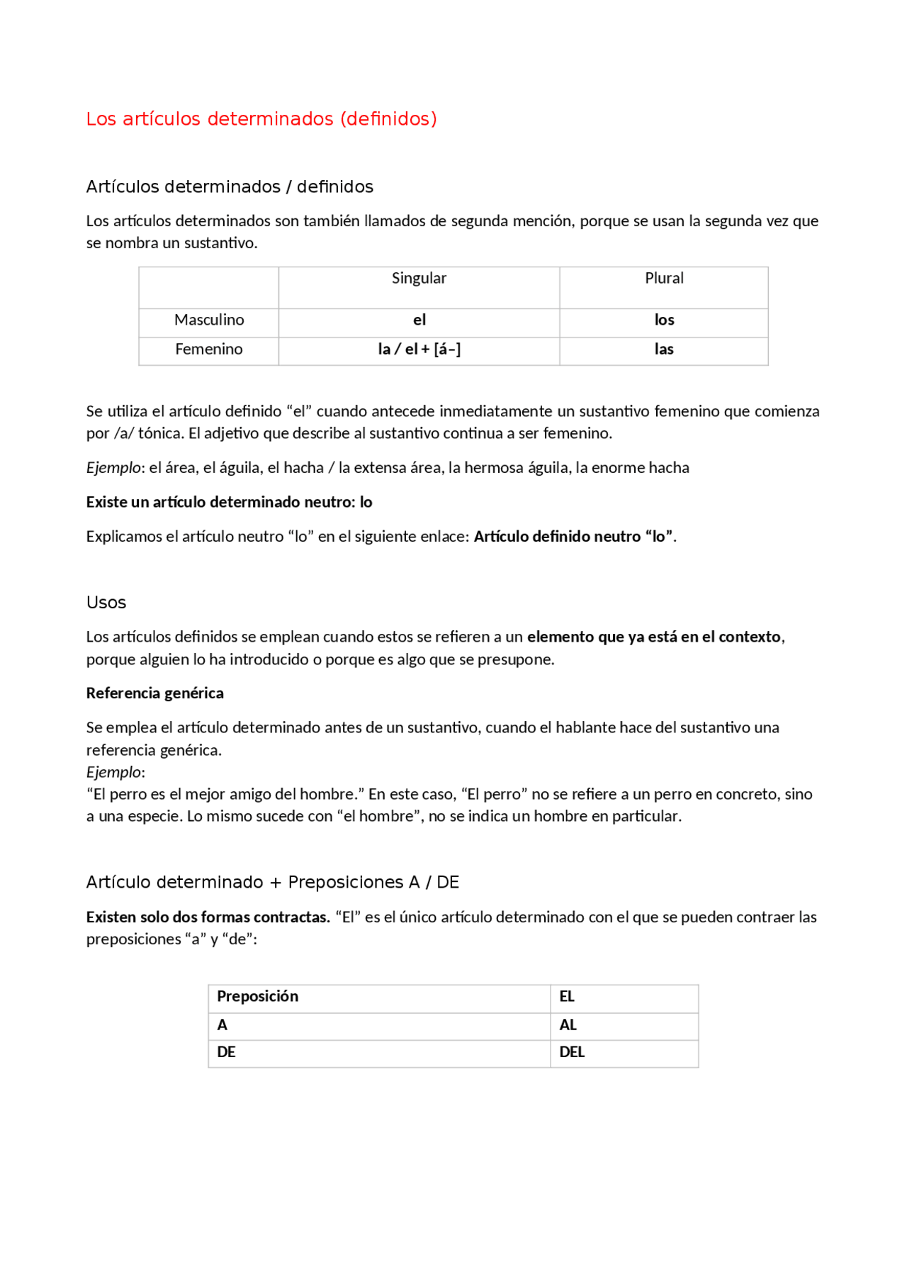 Lingua Spagnolo Appunti Di Lingua Spagnola Docsity