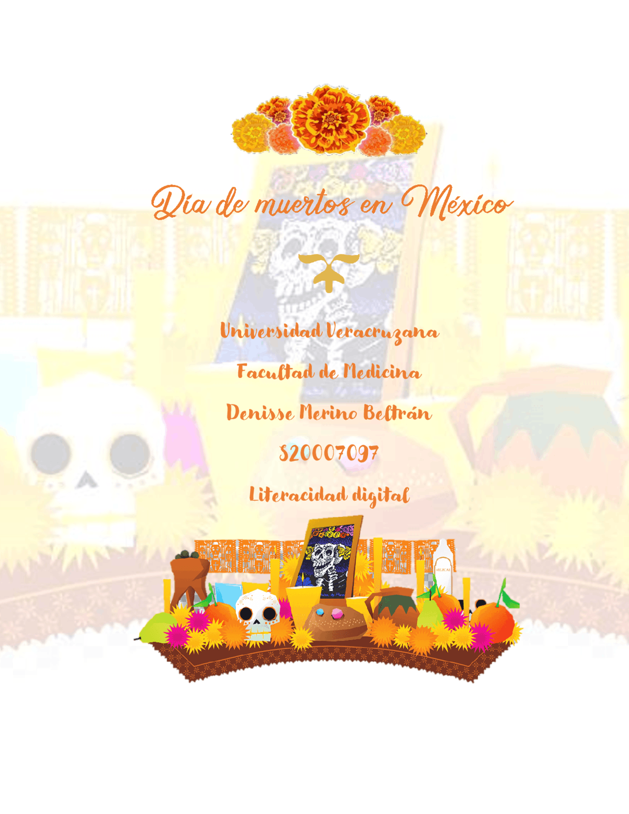 Dia de muertos en Mexico | Esquemas y mapas conceptuales de Computación ...