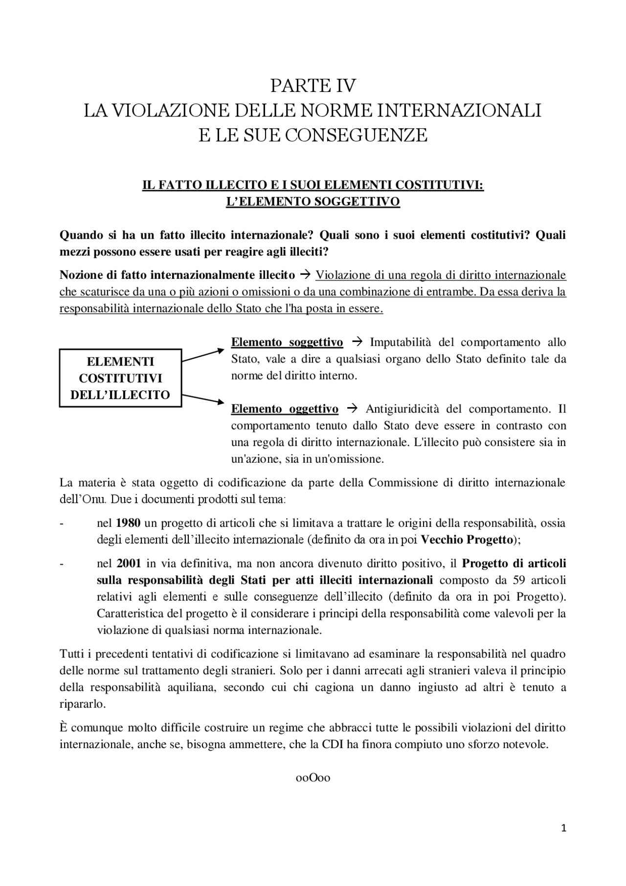 Diritto Internazionale B Conforti Parte 4 Docsity