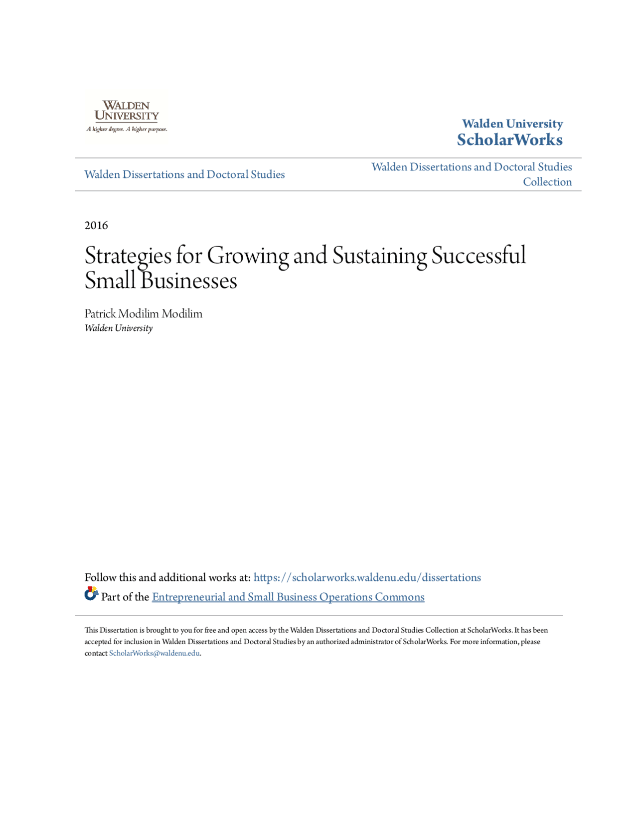 Strategies For Business Docsity