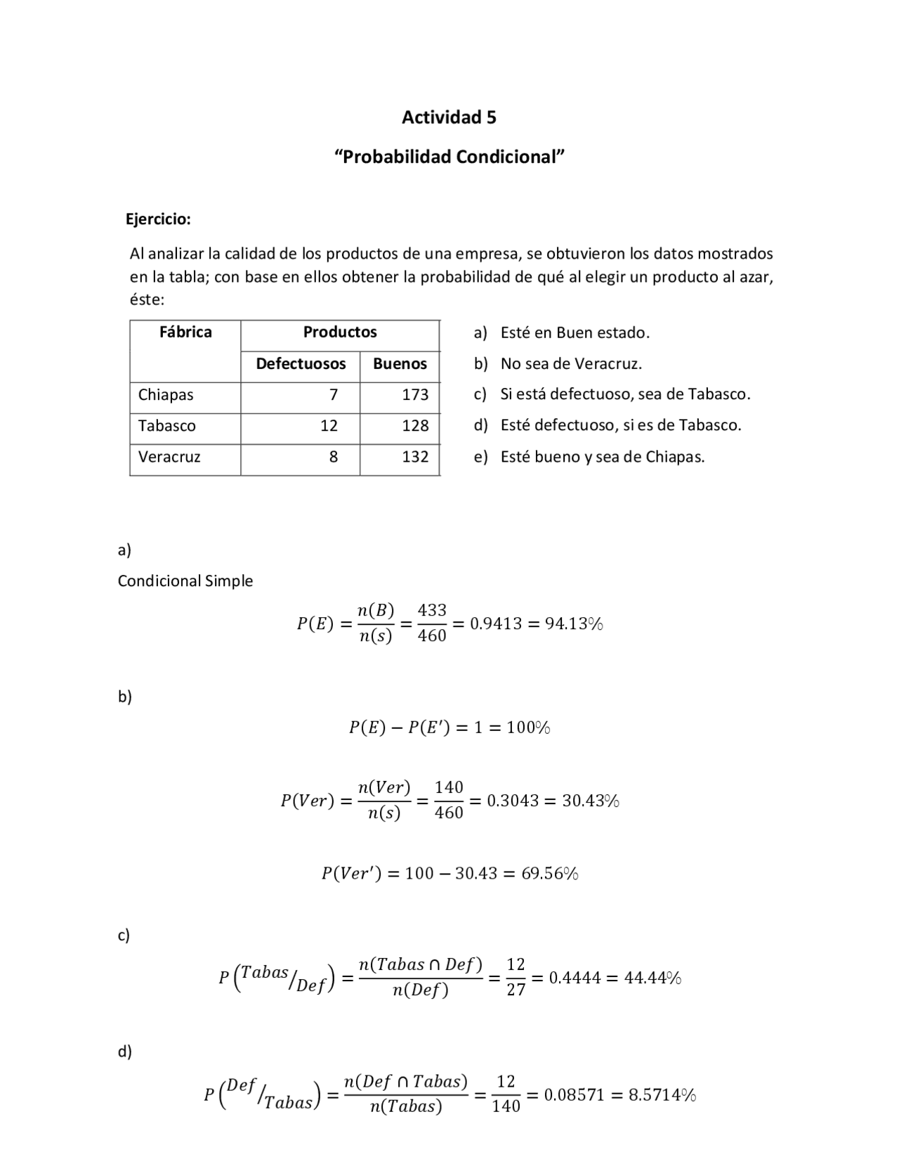 Probabilidad y Estadistica - Docsity