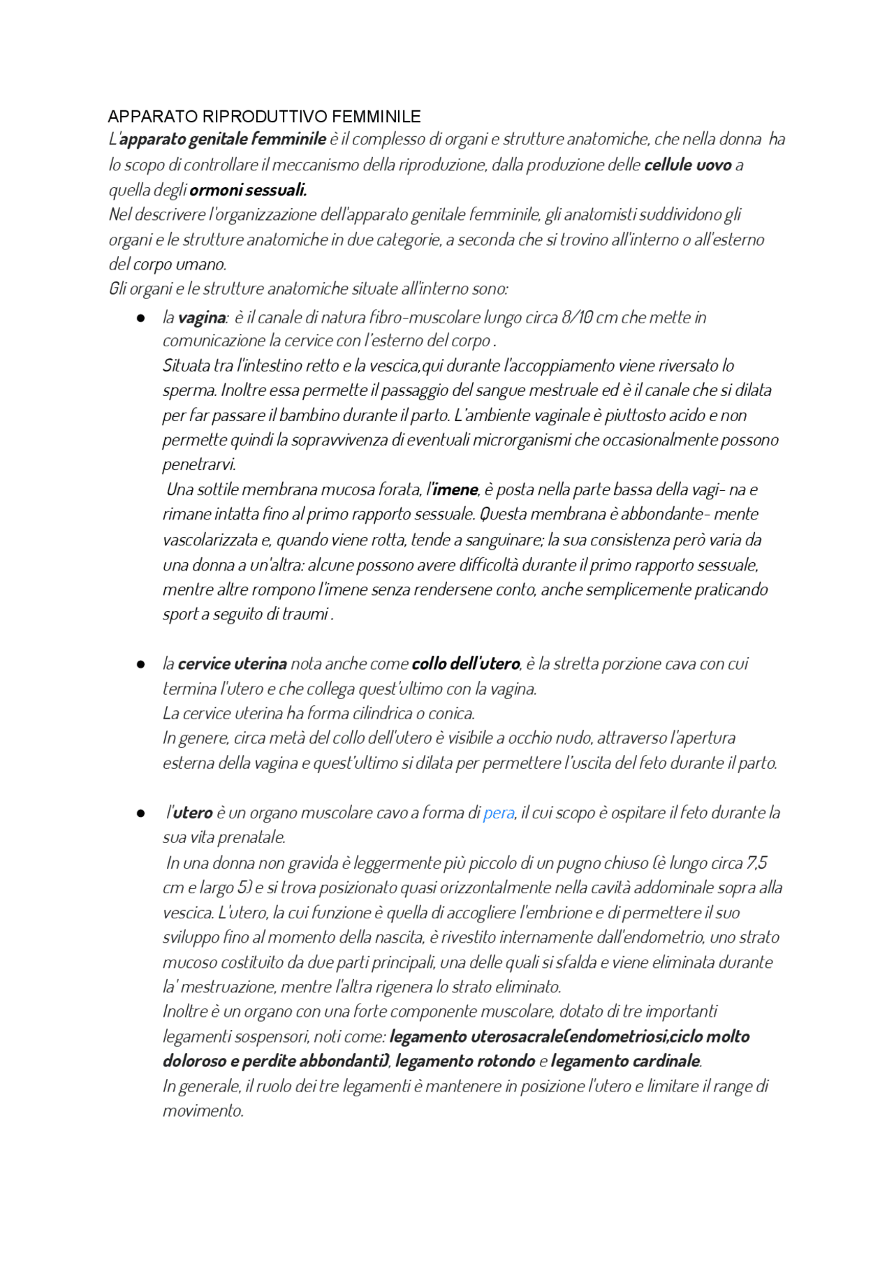 Apparati Riproduttivi Docsity