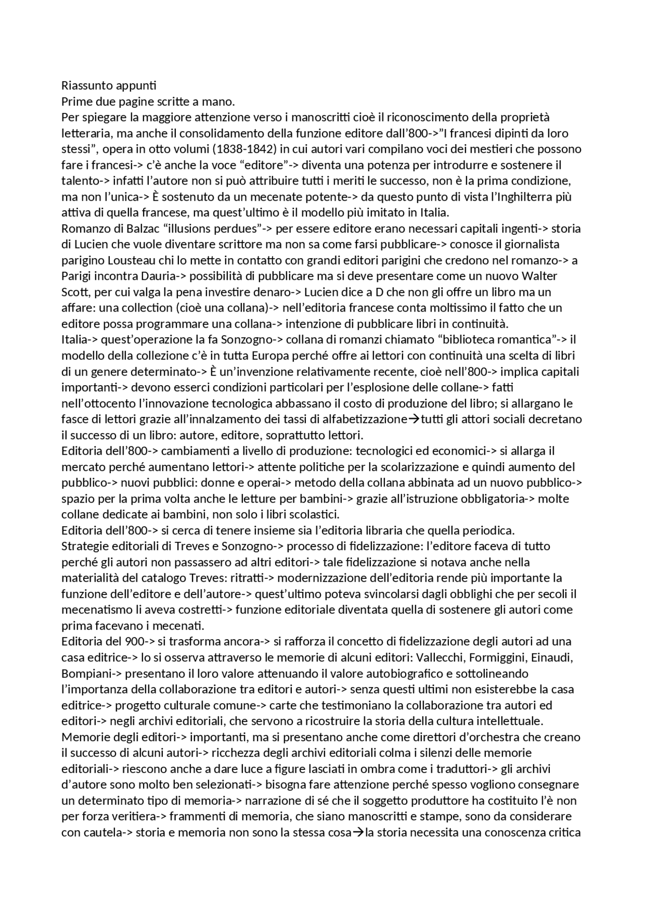 Lezioni Storia Del Libro E Dei Sistemi Editoriali Docsity