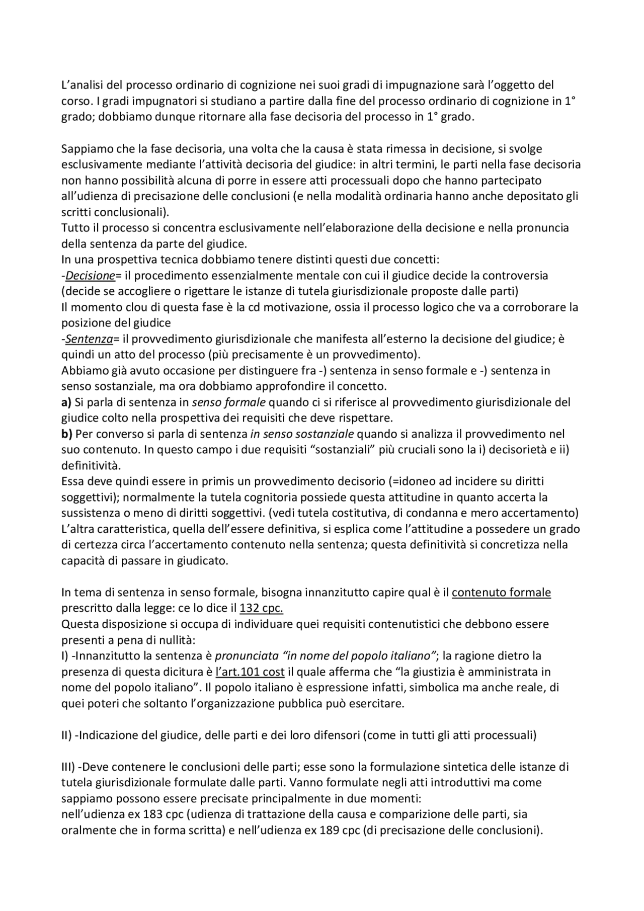 Appunti Diritto Processuale Civile Modulo Ii Bocconi 50017 202021
