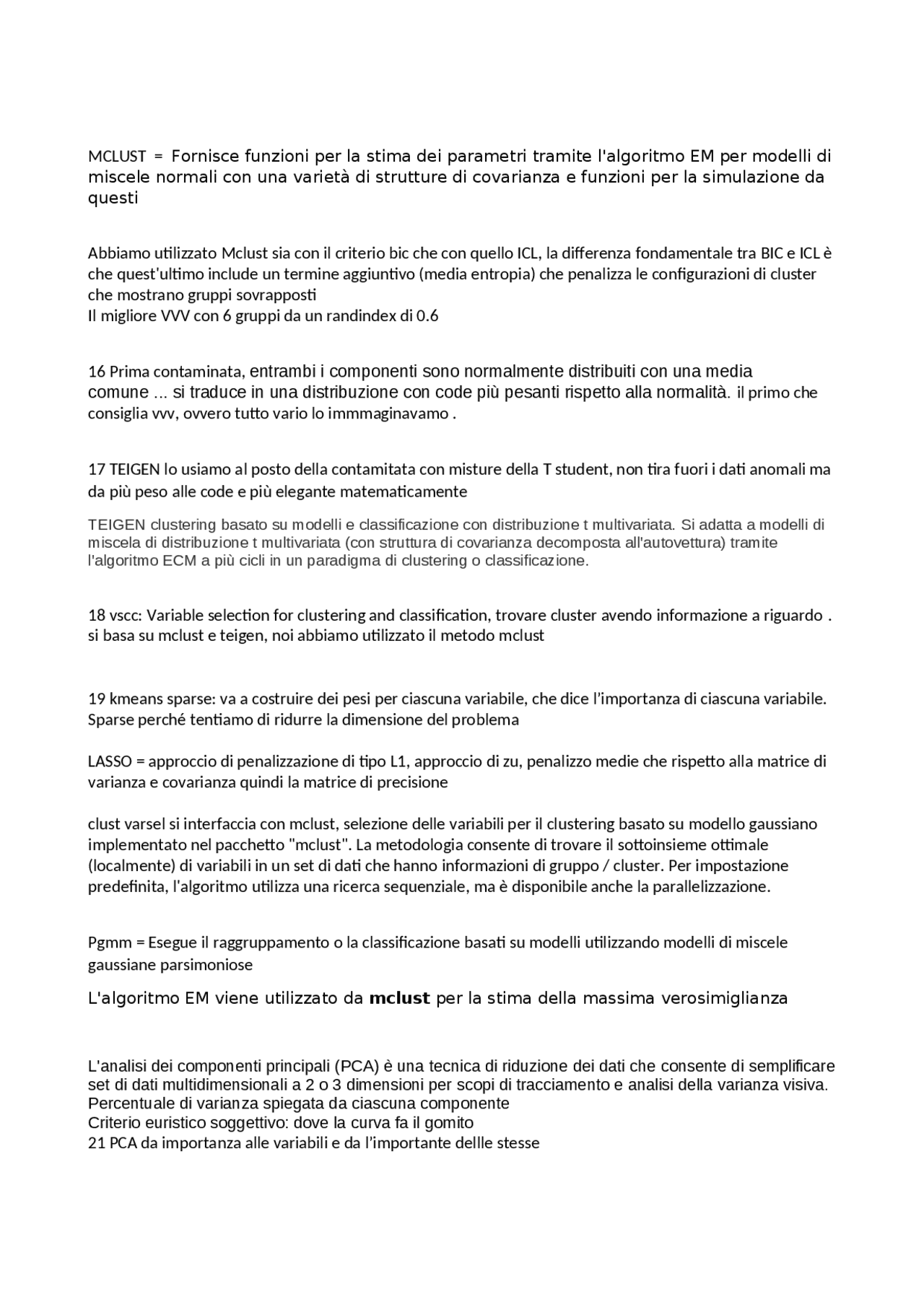 Introduzione Ad Algoritmi Di Classificazione Docsity